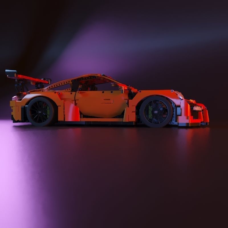 LEGO Car Porsche GT3 RS 2015 stl 3D model 3D printable | CGTrader