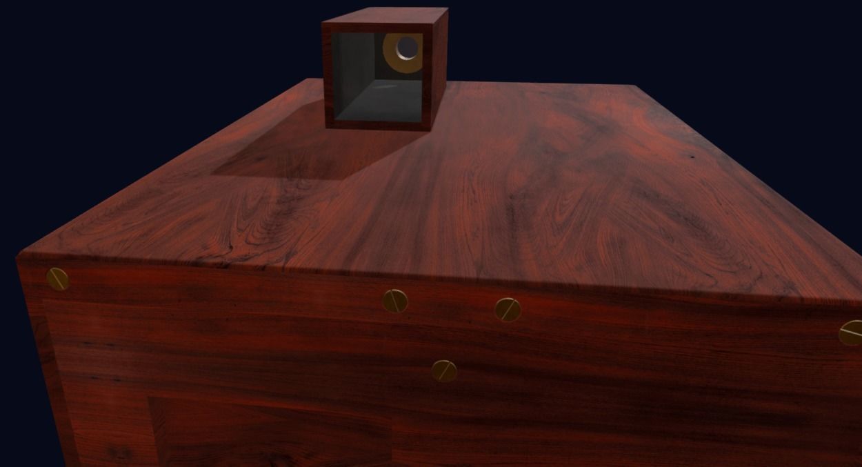 Victorian Movie Film Camera -Birtac- Moving Picture Machine 1898 3D ...