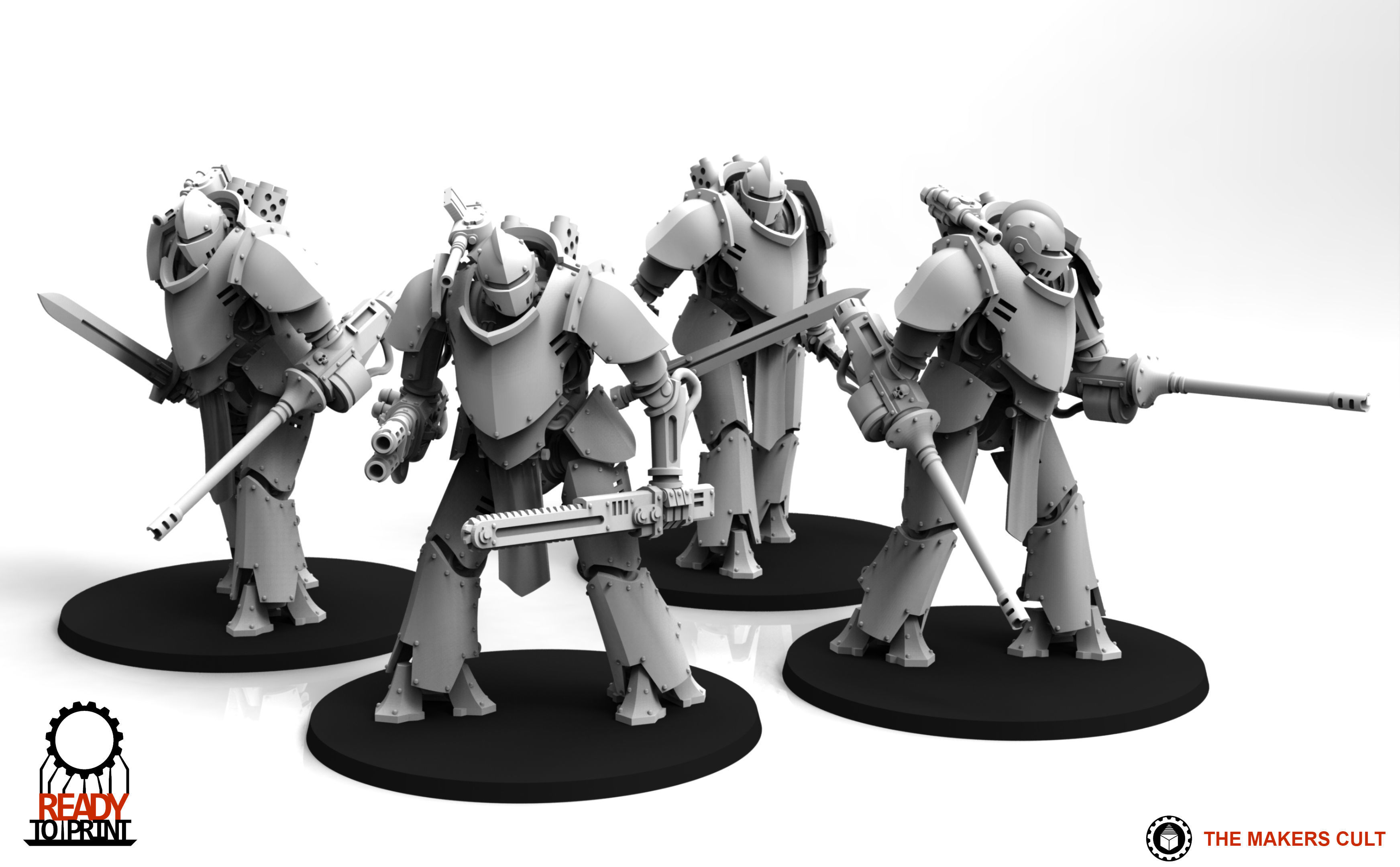 Feudal Guard - Walker Mk3 3D model 3D printable | CGTrader