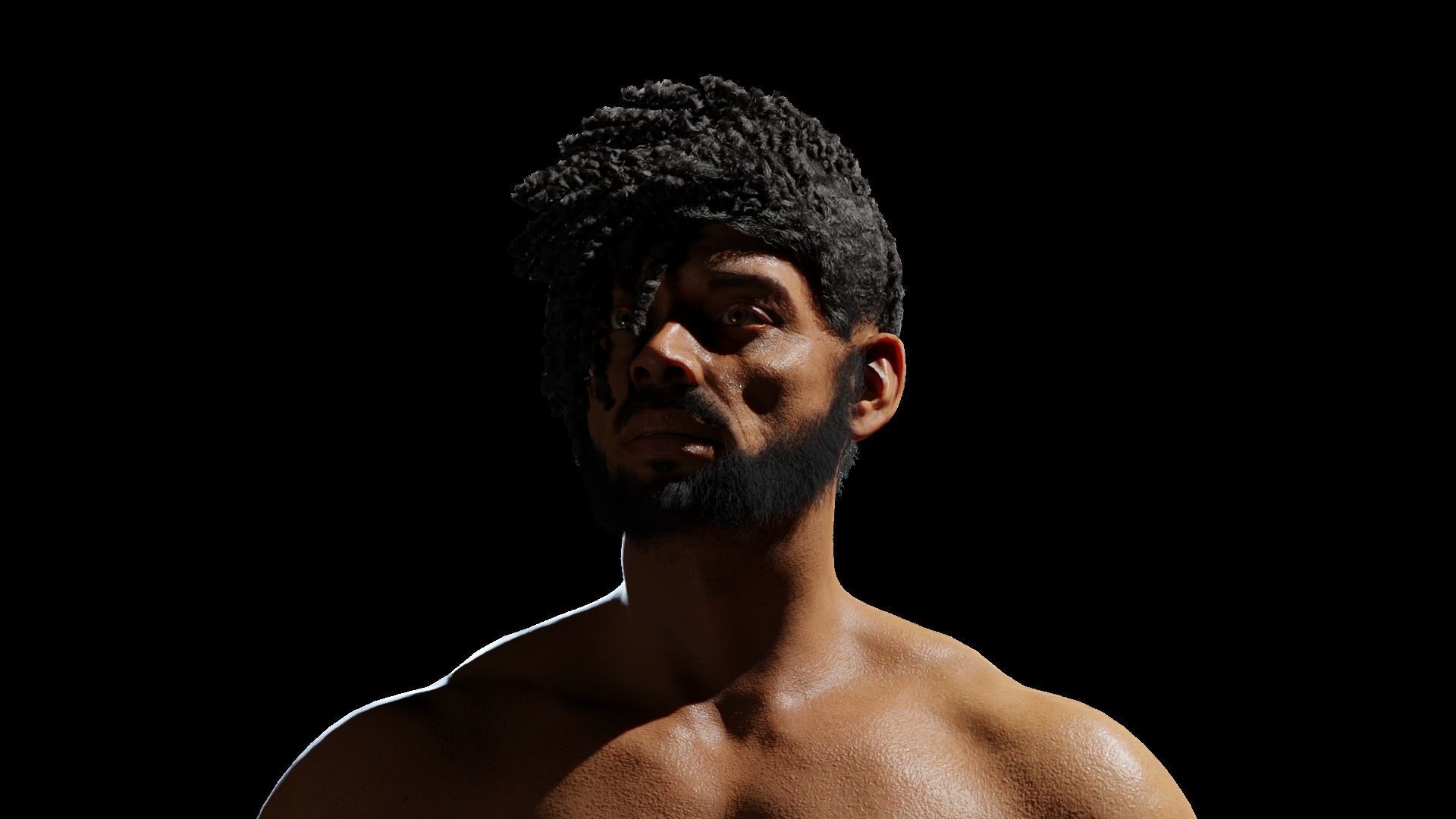 BJordan lookalike realistic rigged character in Blender 3D model ...