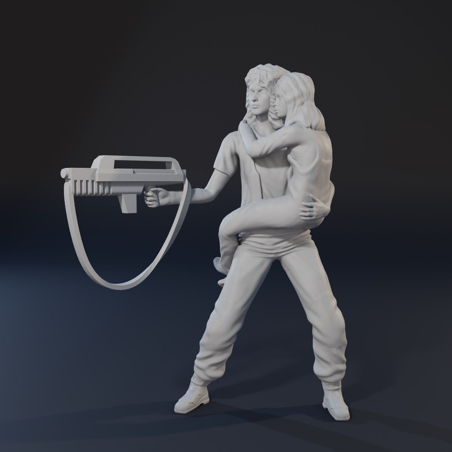 Ellen Ripley 3D model 3D printable | CGTrader
