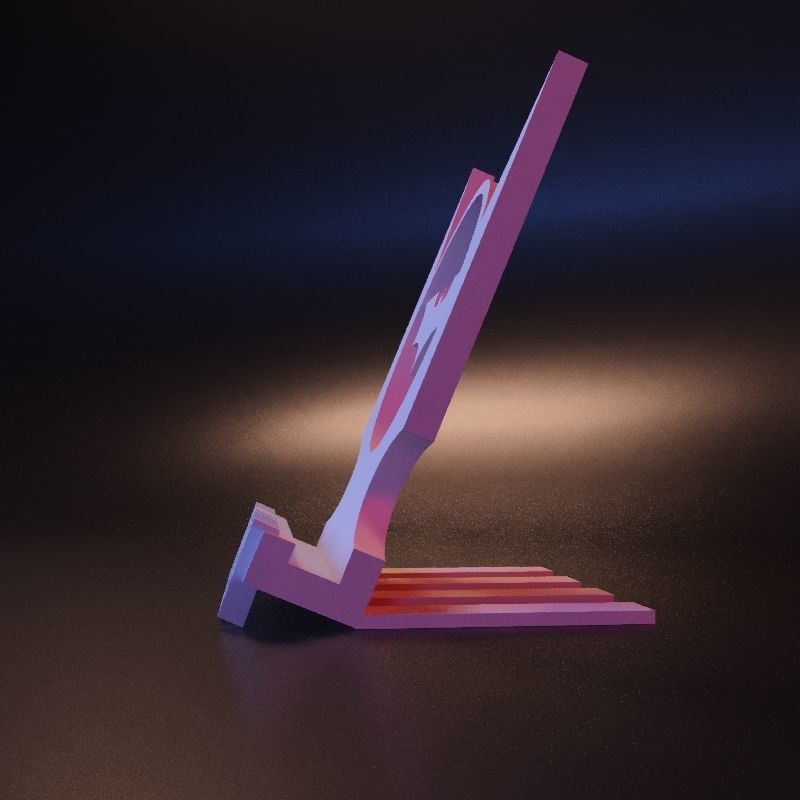 Batman stand stl 3D model 3D printable | CGTrader