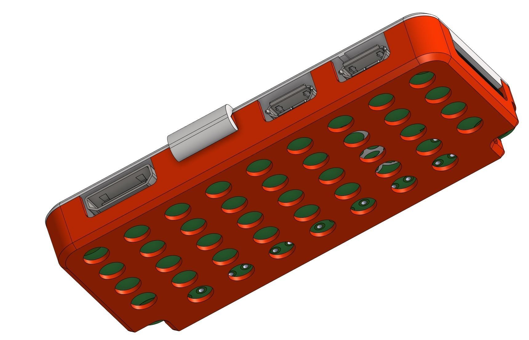 Raspberry Pi Zero Case Enclosure 3D model 3D printable | CGTrader