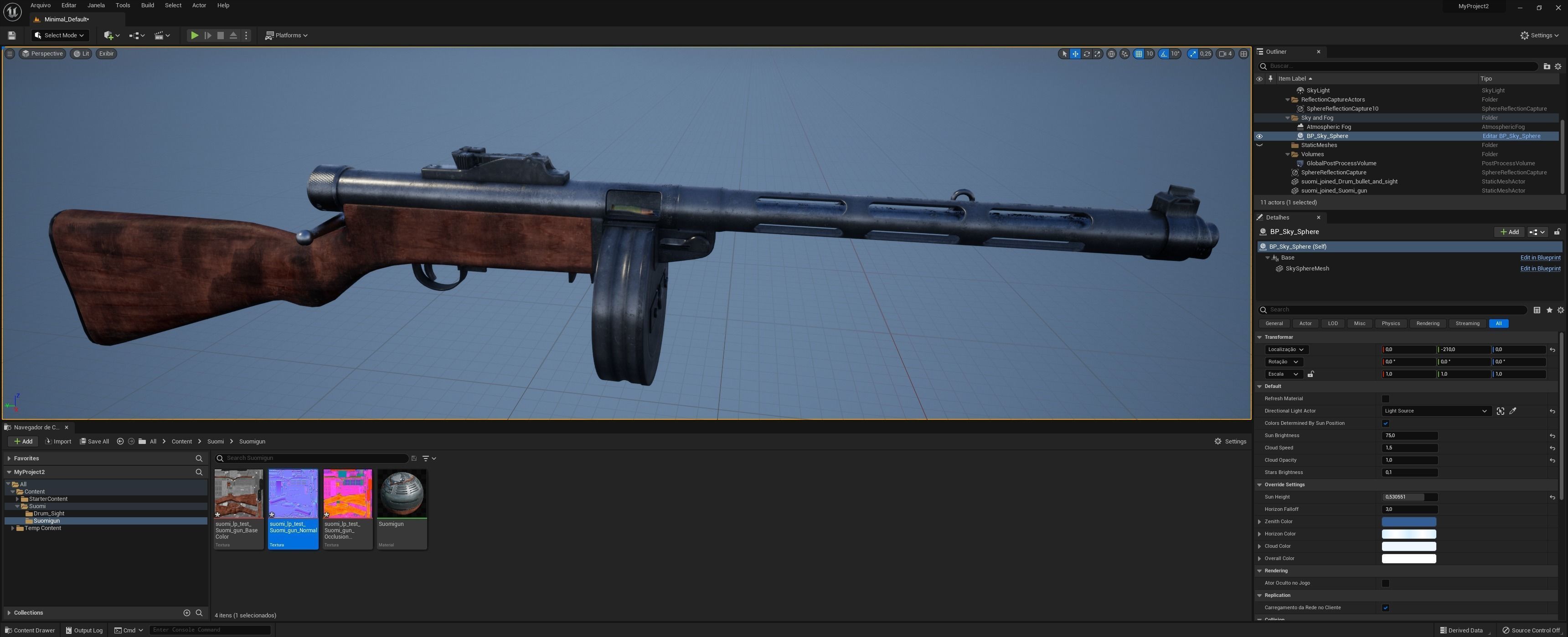3D model Suomi KP 31 VR / AR / low-poly | CGTrader