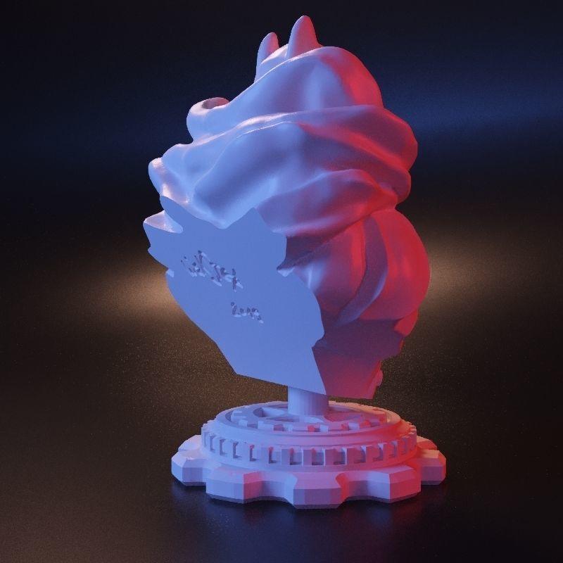 Batman bust Superhero bust stl 3D model 3D printable | CGTrader