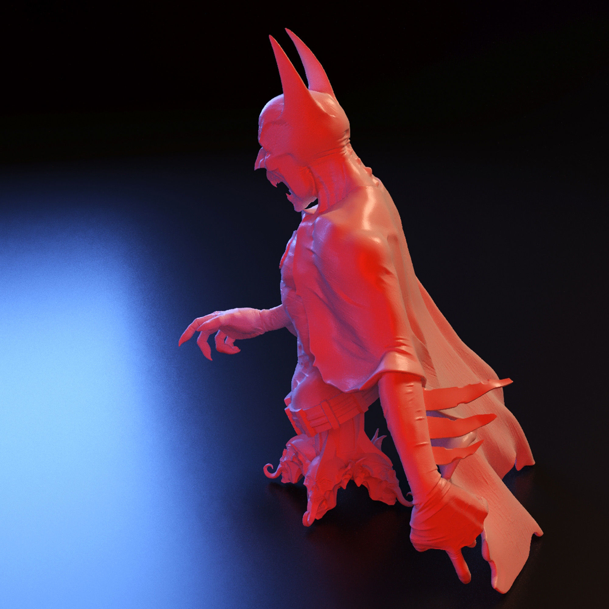 Batman Vampire stl 3D model 3D printable | CGTrader