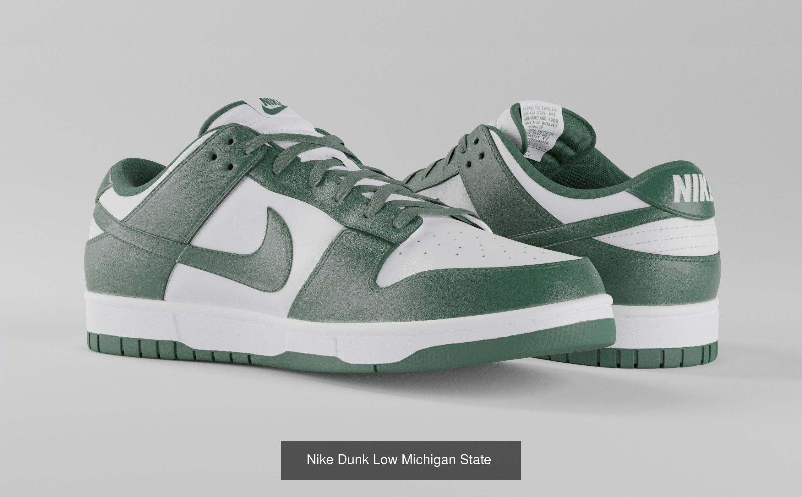 3D Model Collection Nike Dunk Low Colour Pack VR / AR / low-poly | CGTrader