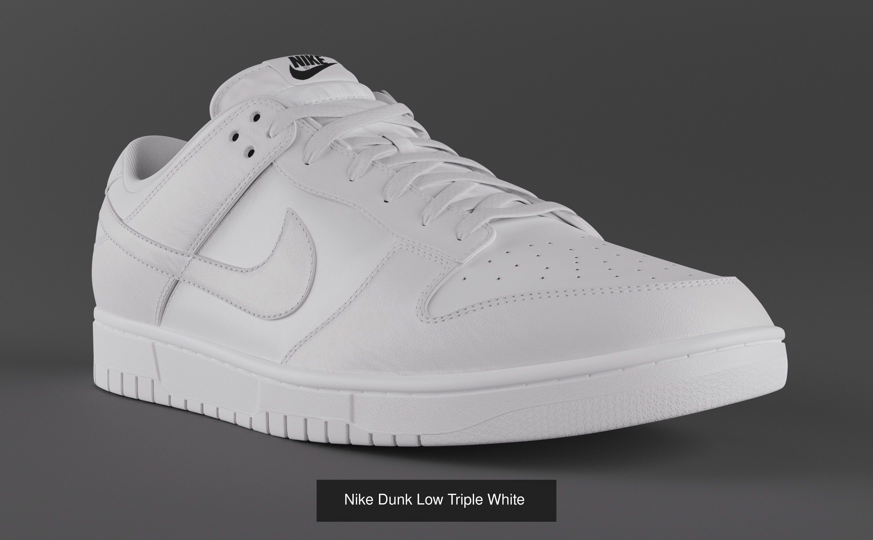 3D Model Collection Nike Dunk Low Colour Pack VR / AR / low-poly | CGTrader