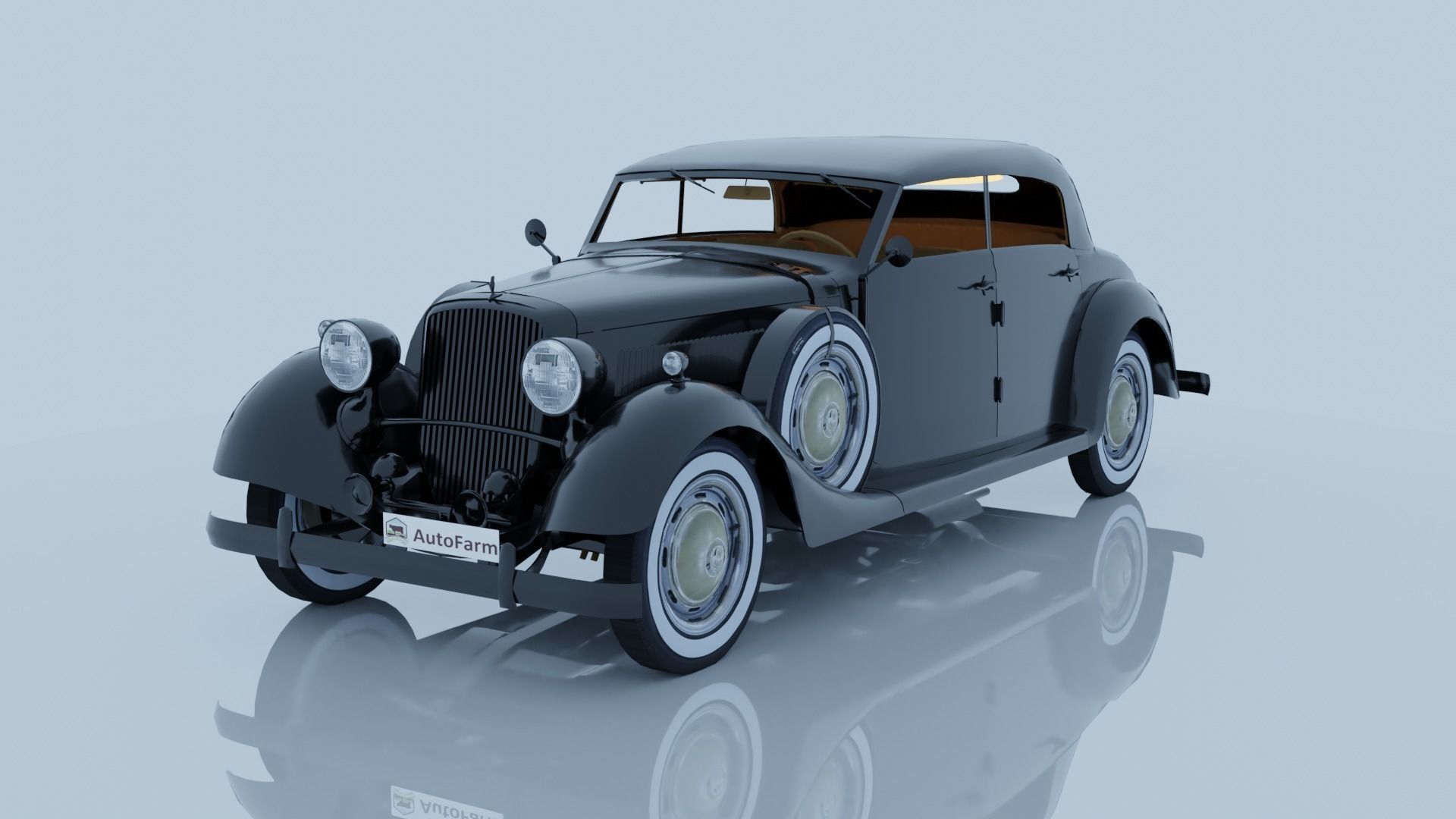 Mercedes Antique 3D model | CGTrader