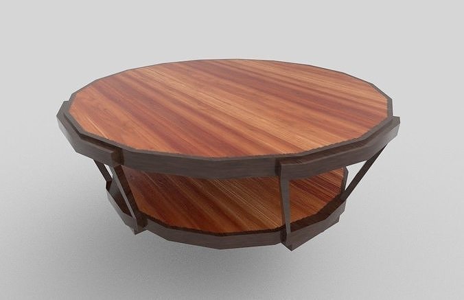 3D model Coffee Table Low poly VR / AR / low-poly | CGTrader