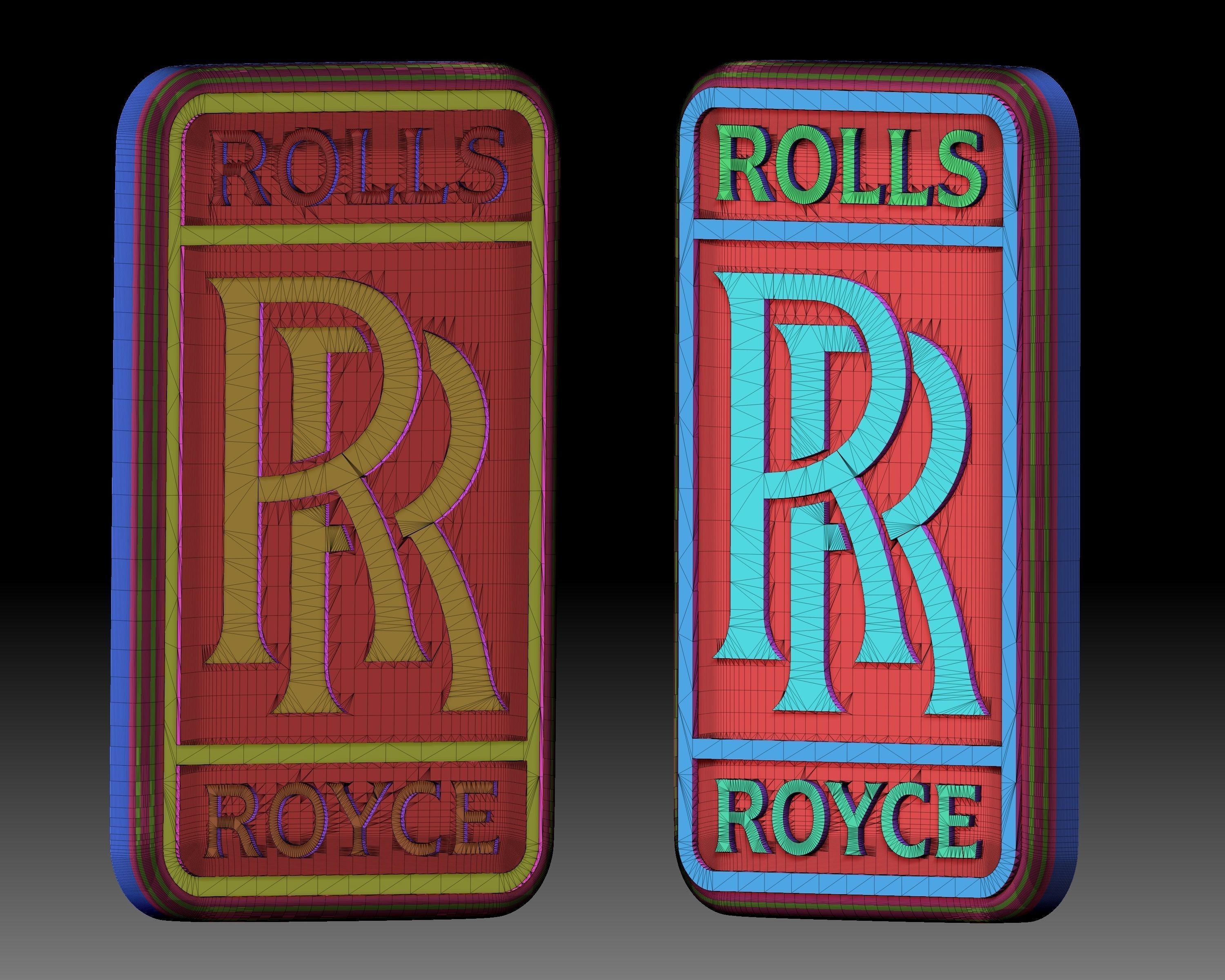 Spirit of Ecstasy Rolls Royce logo mascot statue 3D model 3D printable ...