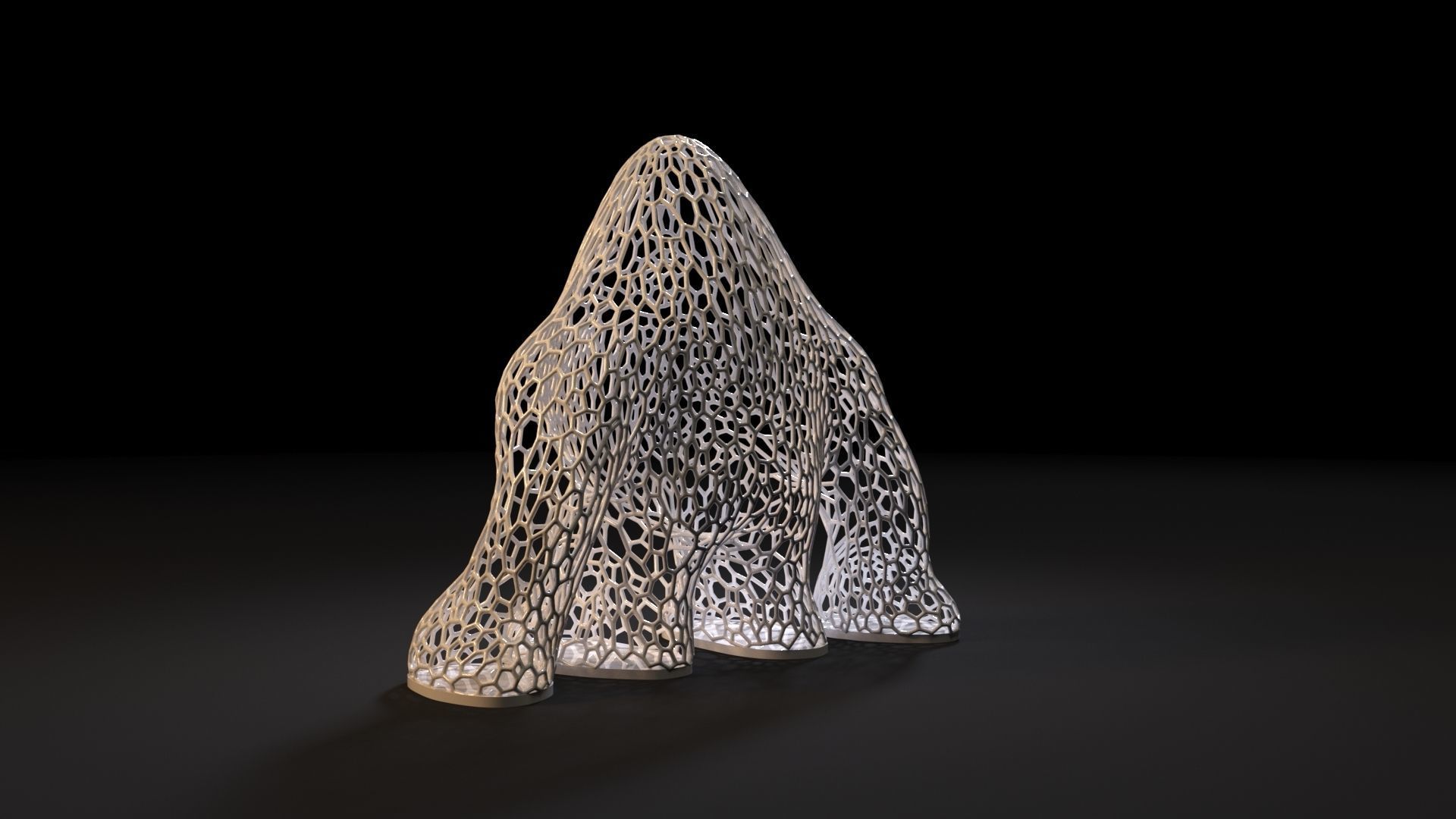 Yeti decor free 3D model 3D printable | CGTrader