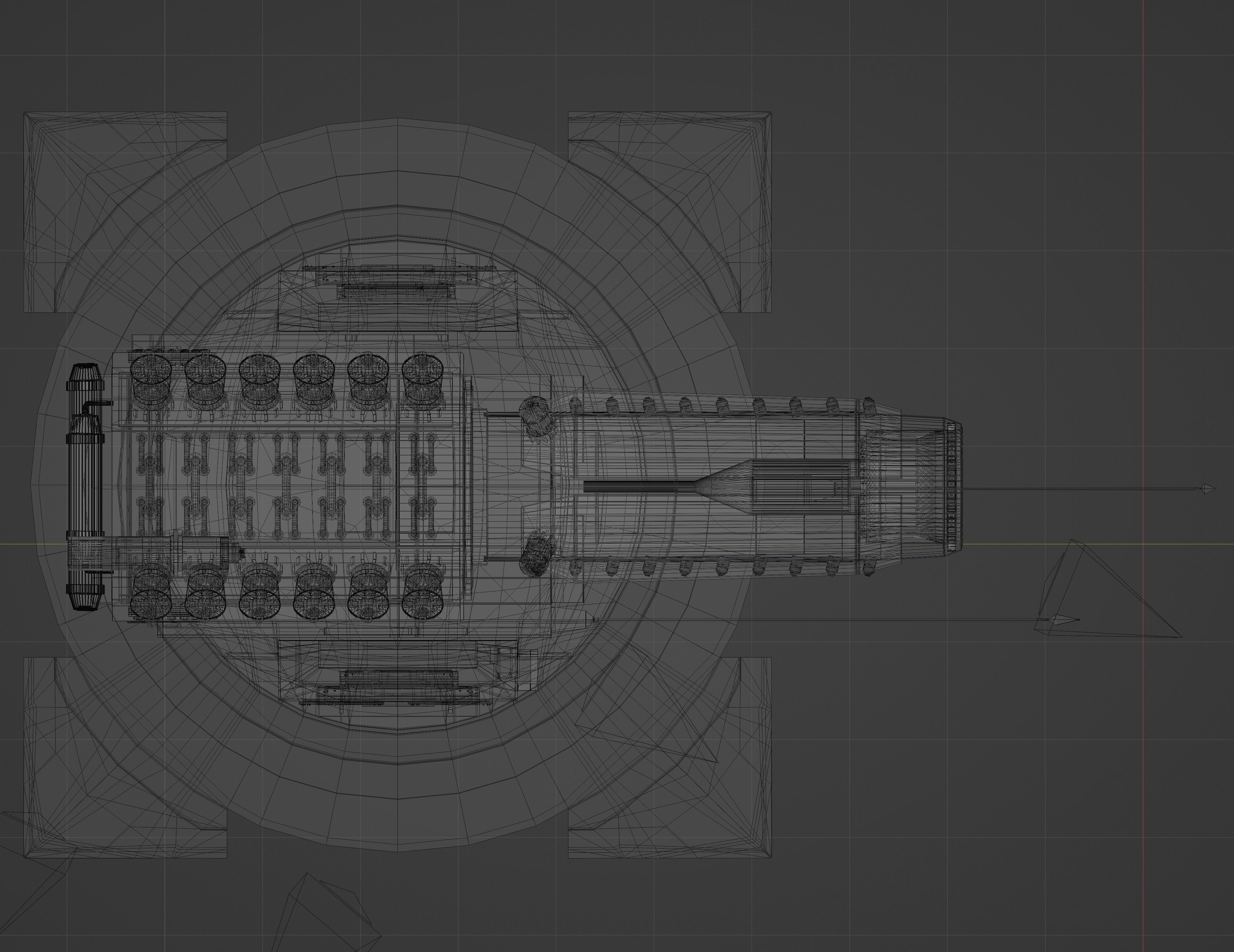 3D model Lunar base defence plasma turret 1 VR / AR / low-poly | CGTrader