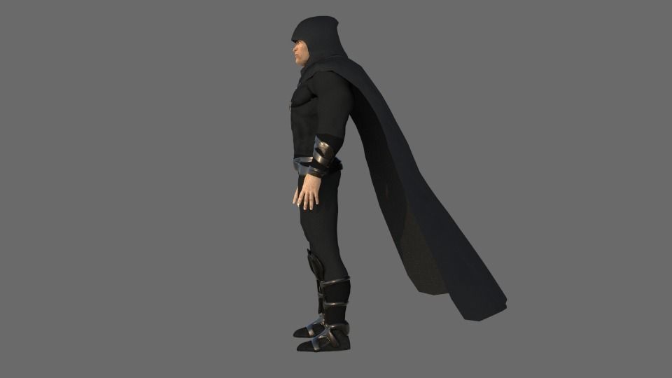 Black Adam model 3D model | CGTrader