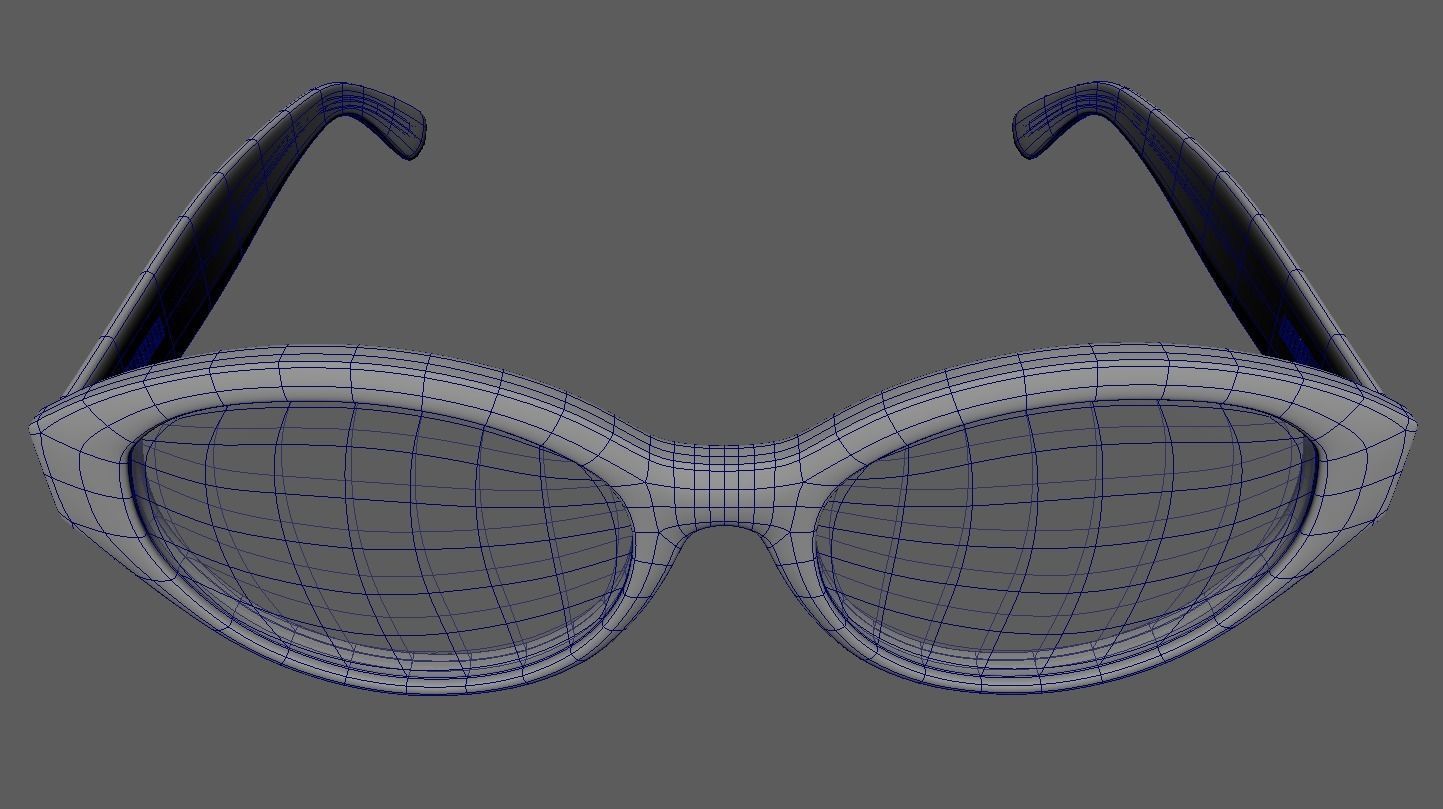 3D model Stussy Sunglasses LOWPOLY ModelING TEX VR / AR / low-poly | CGTrader