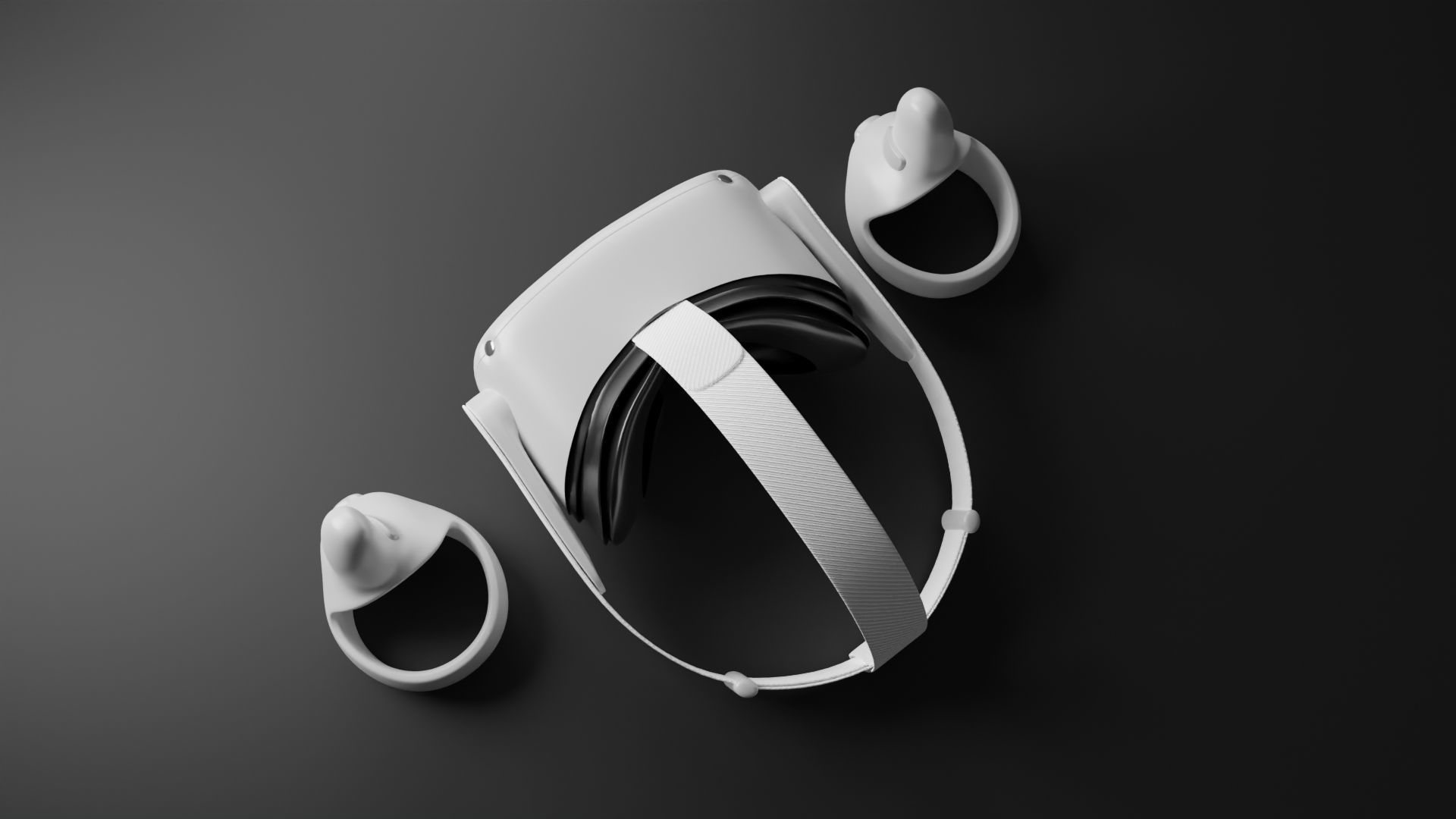 VR OCULUS Quest 2 3D model | CGTrader