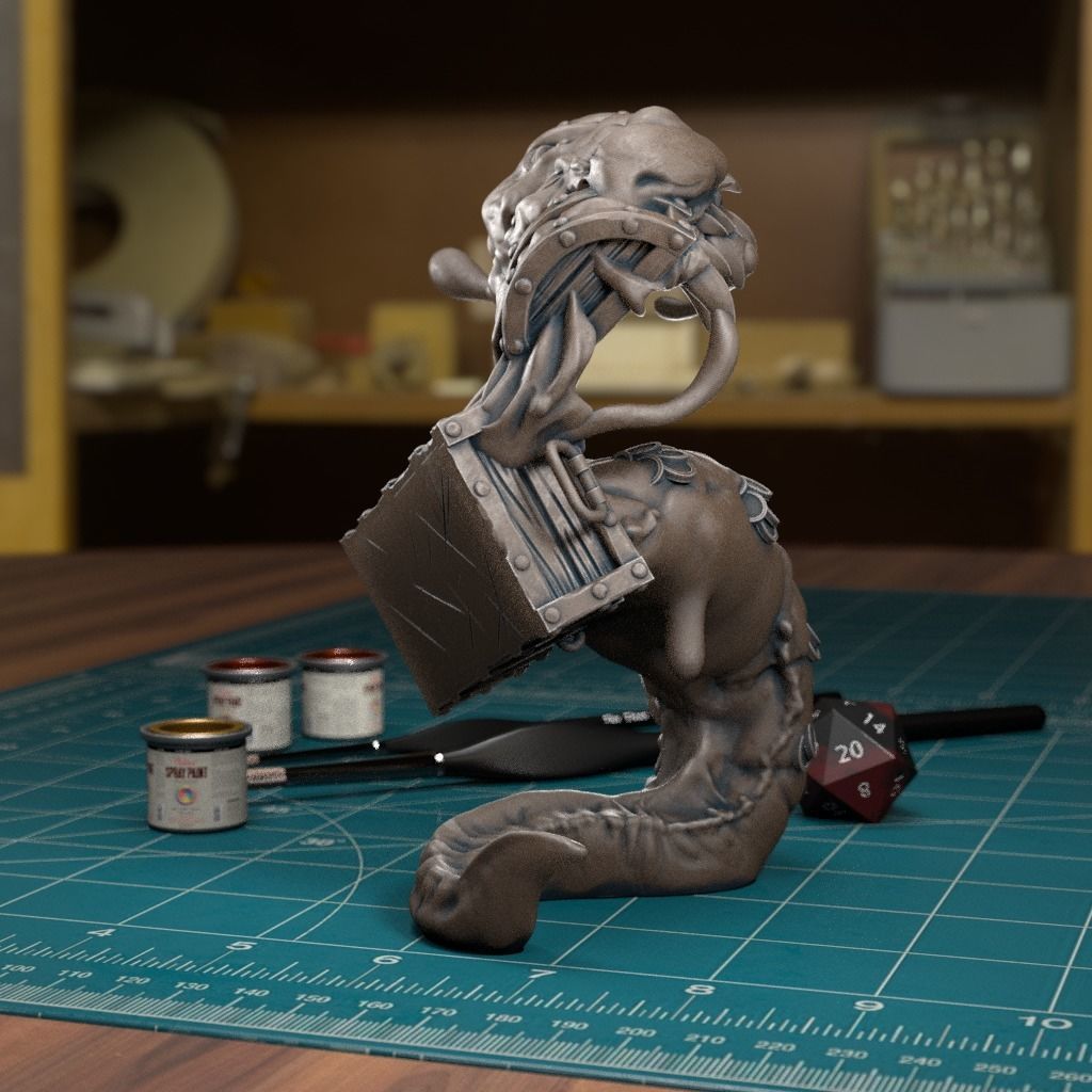 Chest Mimic Pack - Pre-Supported 3D model 3D printable | CGTrader