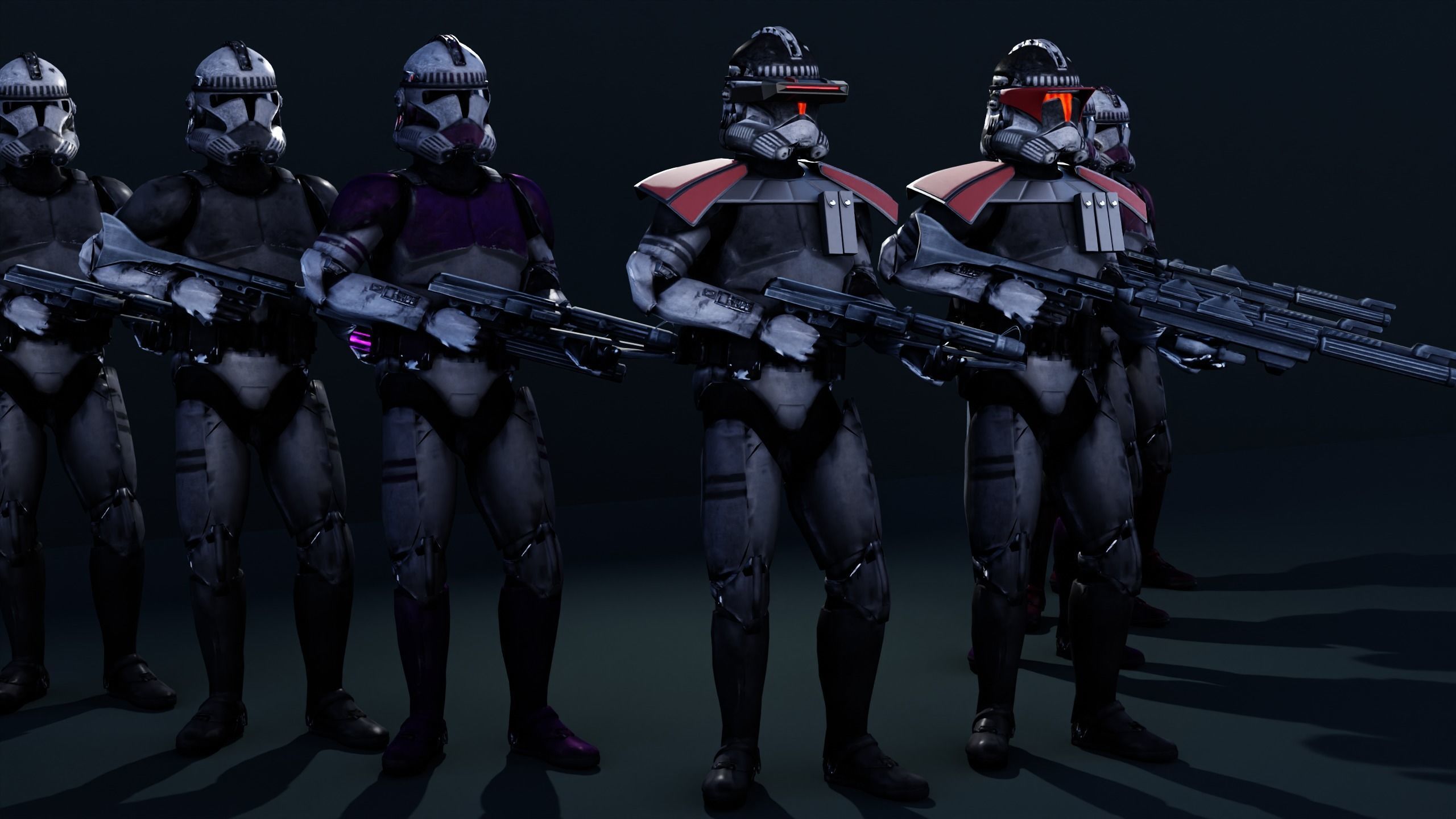 Clones Trooper Special OPS Rigged 3D model rigged | CGTrader