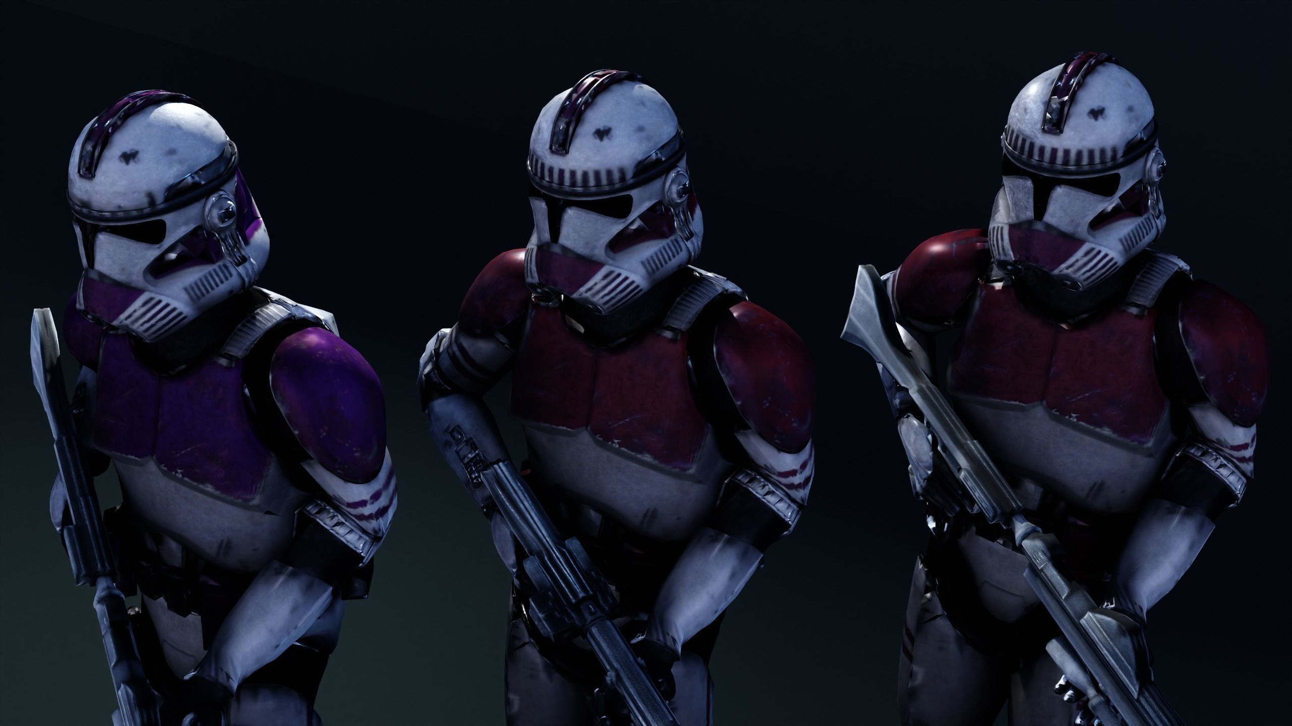 Clones Trooper Special OPS Rigged 3D model rigged | CGTrader