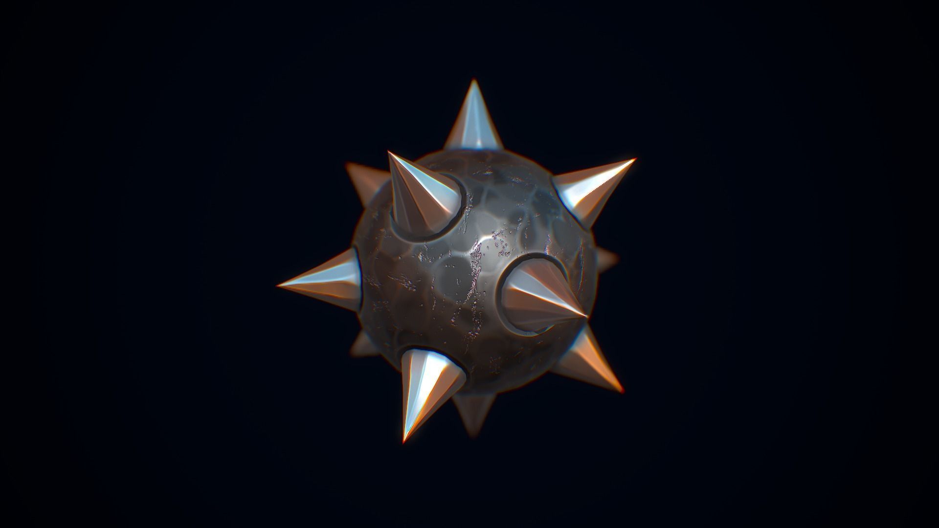 3D model Spike Ball VR / AR / low-poly | CGTrader