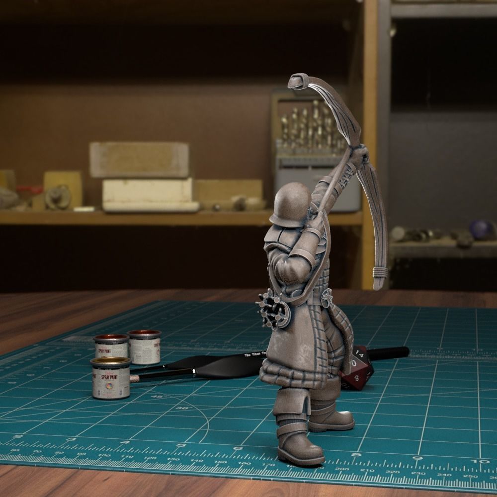 Northern Guard Archer Volley - Pre-Supported 3D model 3D printable ...