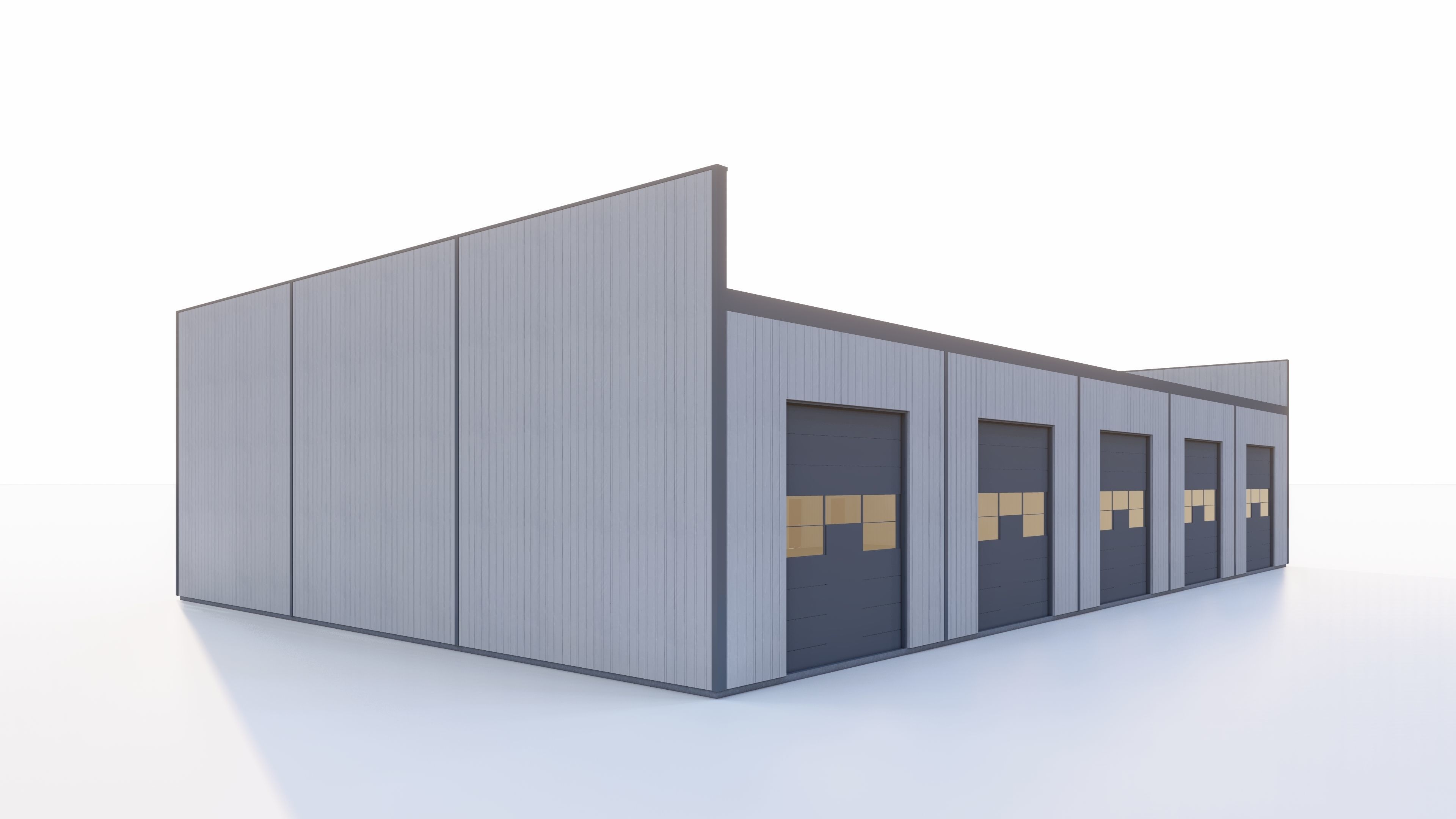 Warehouse model 2 different sizes - archicad skp and more 3D model ...