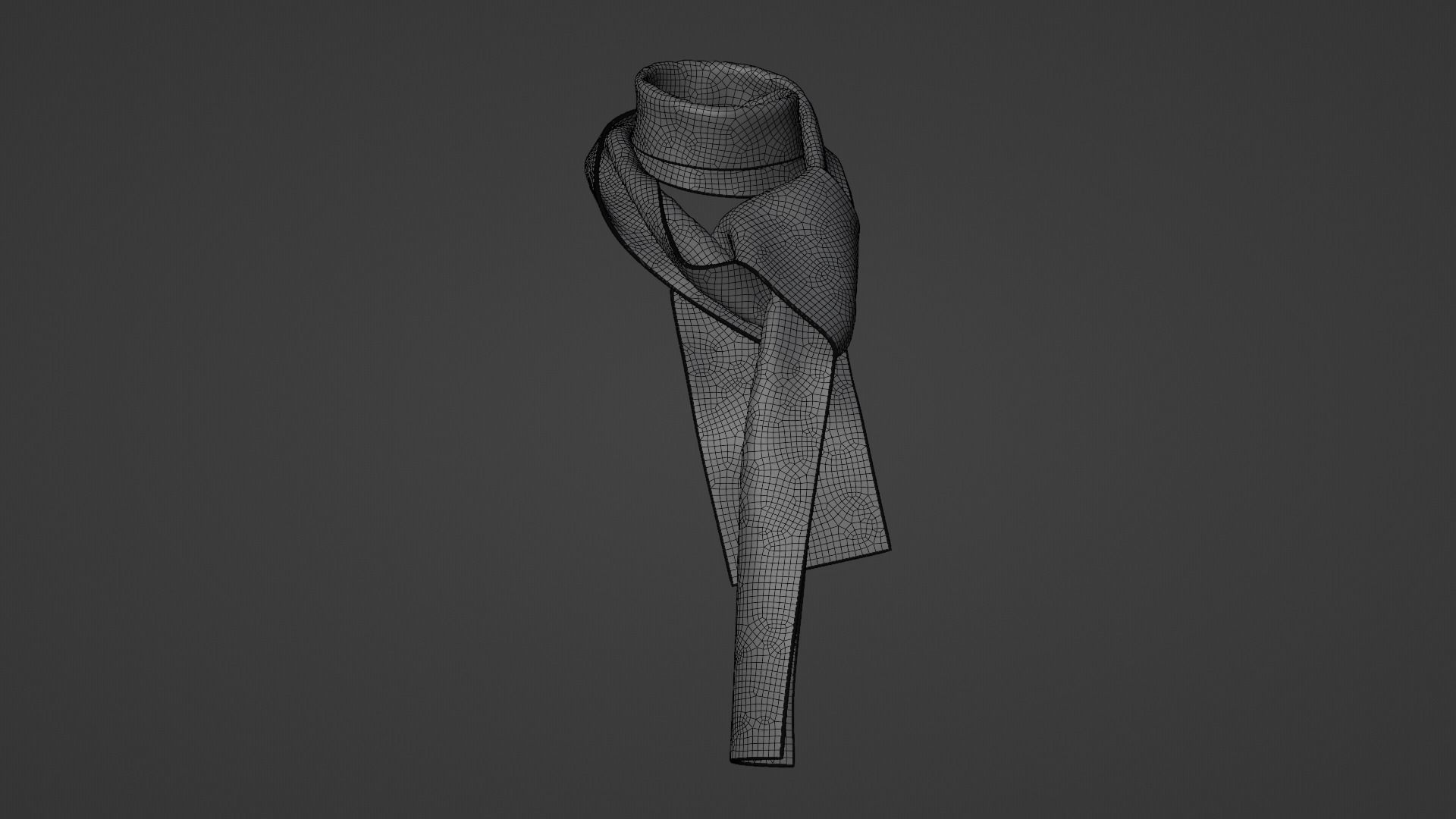 Women Scarf free 3D model | CGTrader