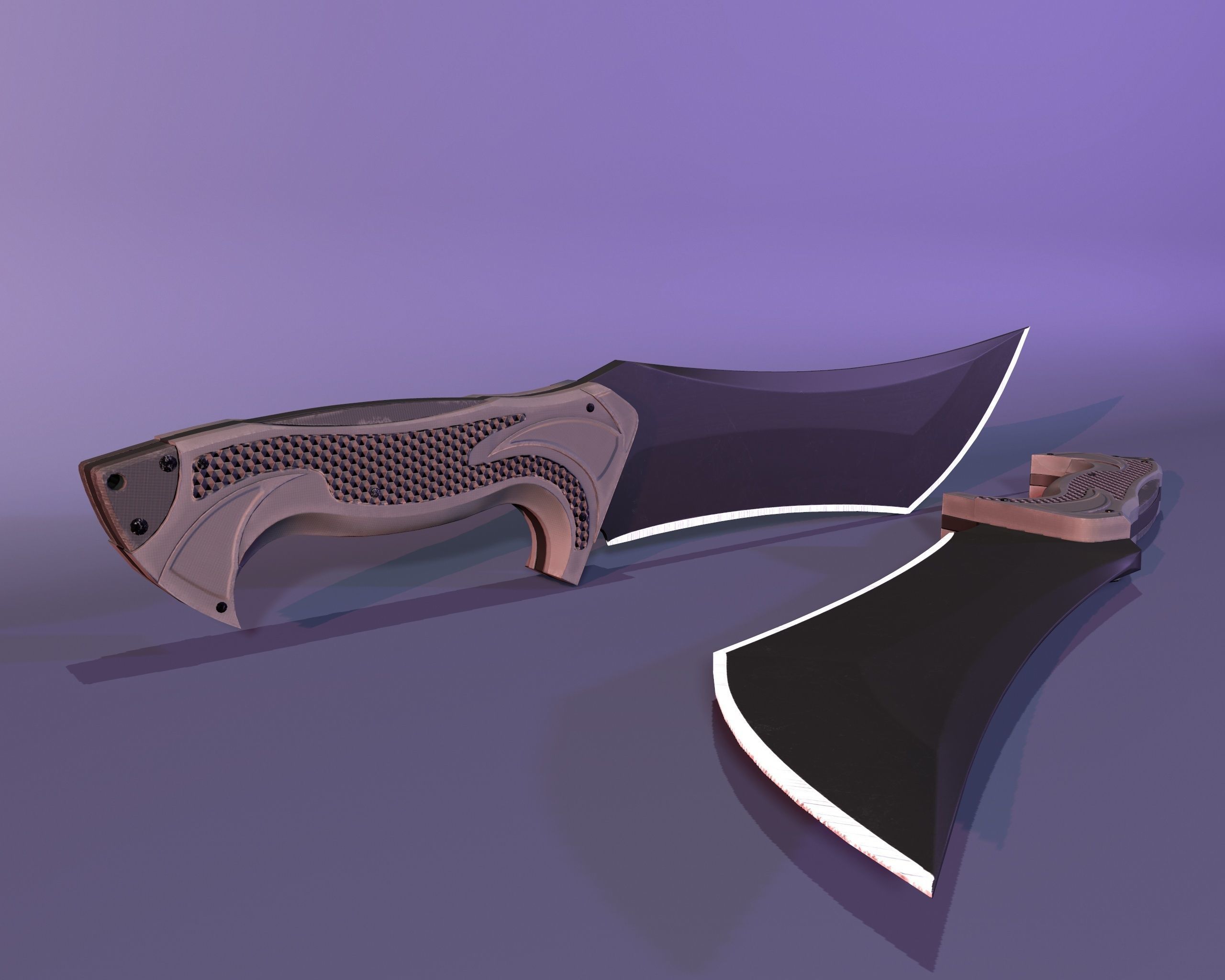 3D model hangman sword VR / AR / low-poly | CGTrader