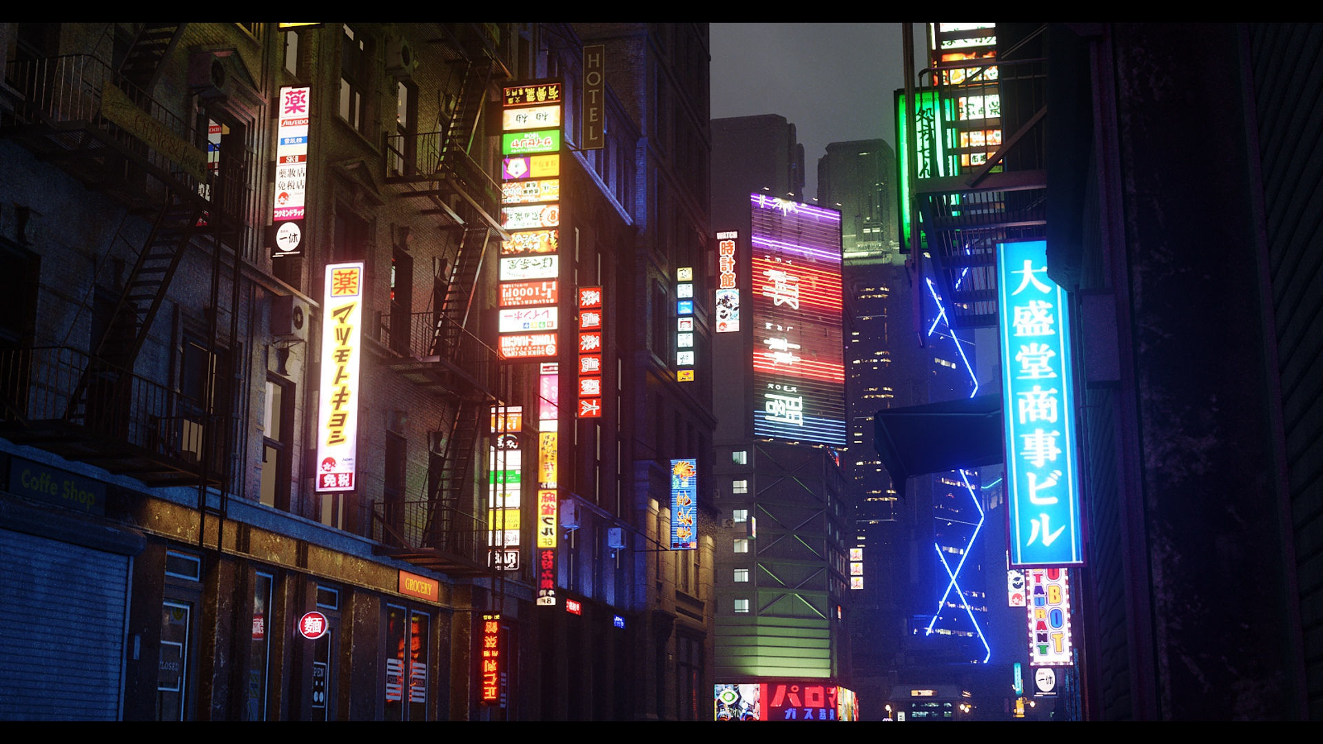 Tokyo Street model 3D model | CGTrader