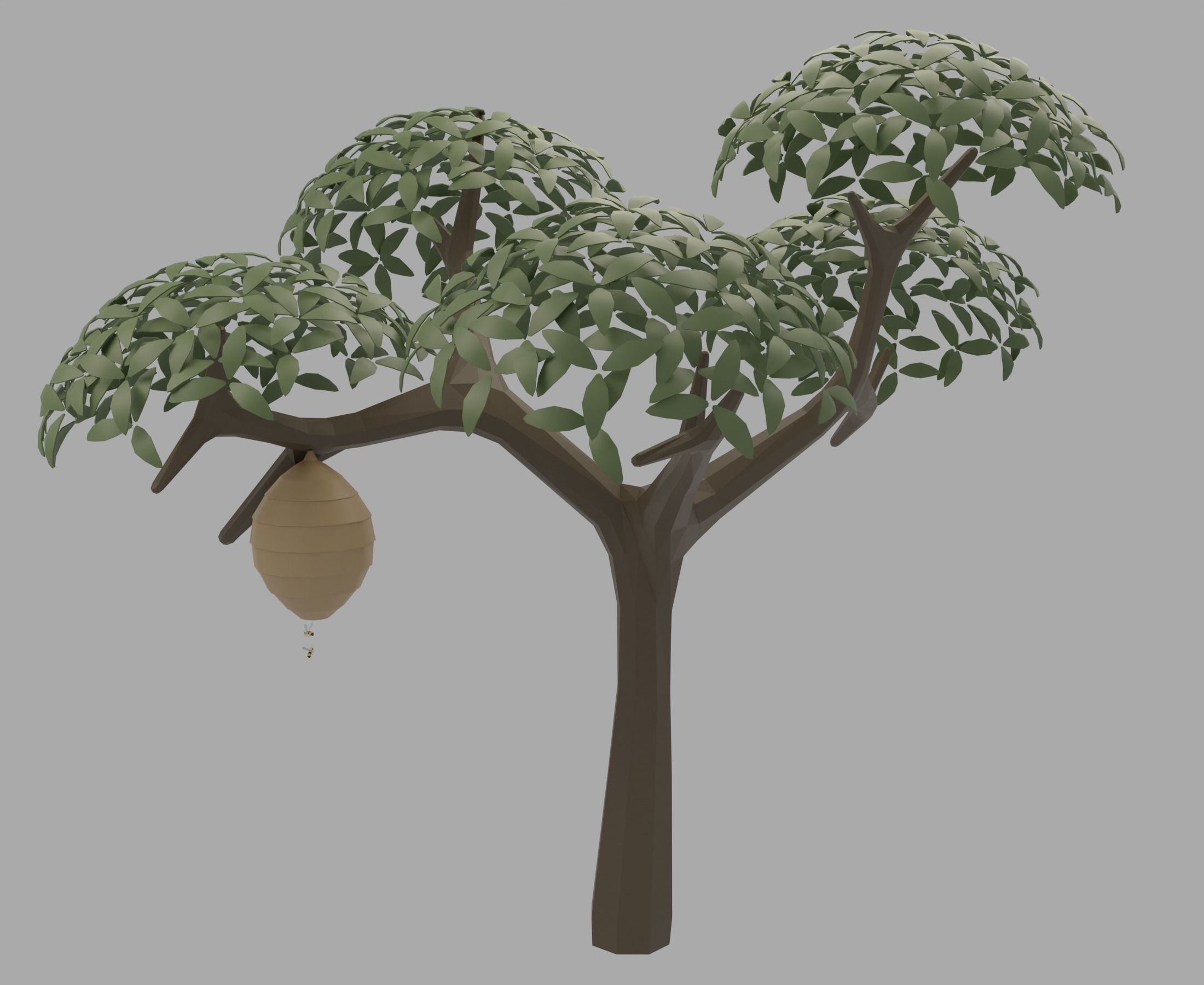 3D model Beehive bee hive VR / AR / low-poly | CGTrader