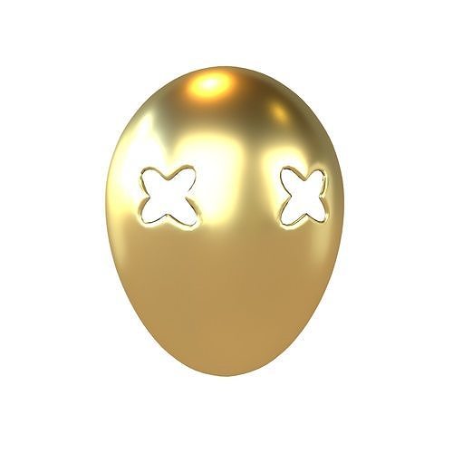 3D model Cross Mask v1 003 VR / AR / low-poly | CGTrader