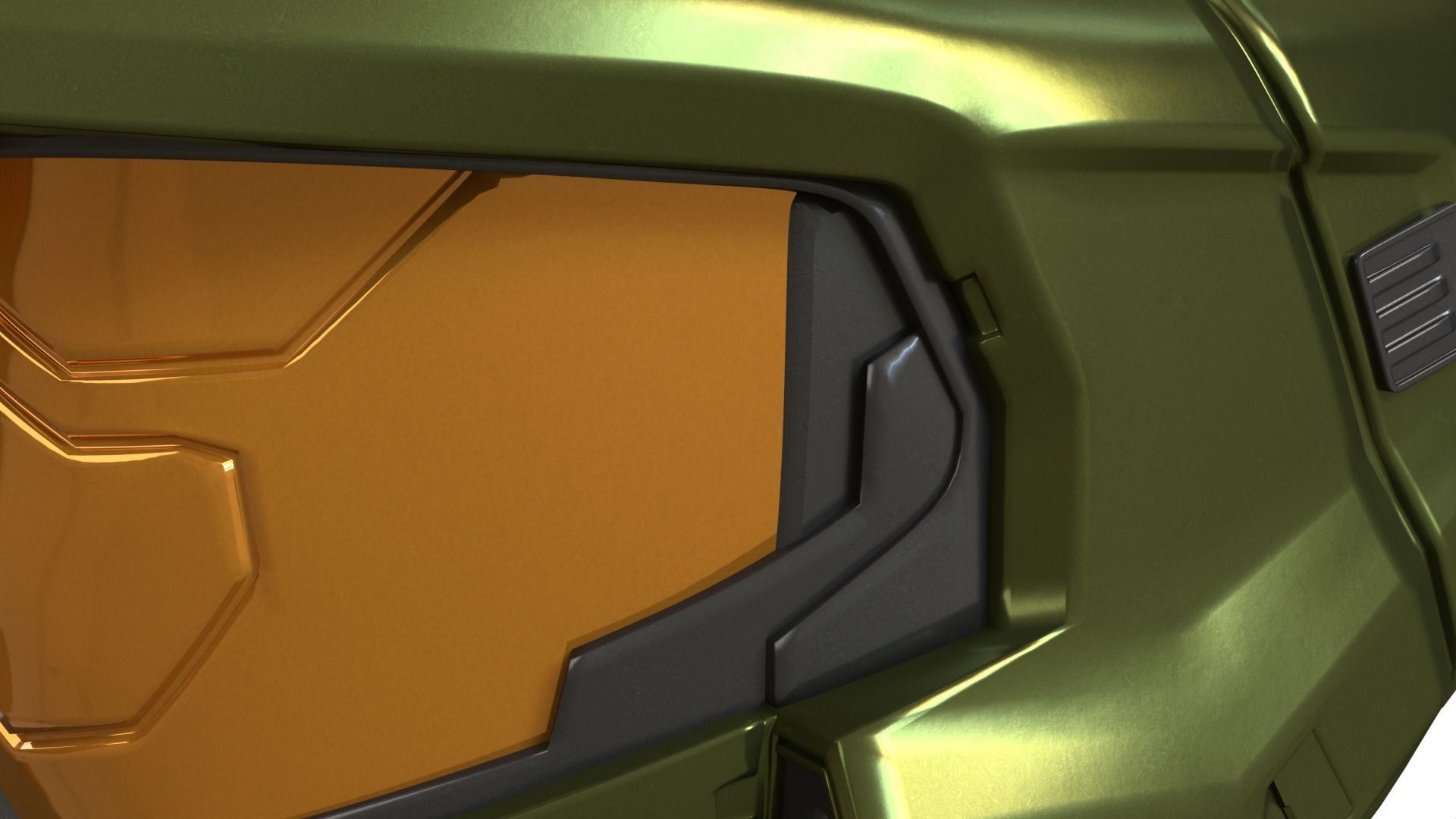 Helmet Master Chief Halo Infinite 3D print model 3D model | CGTrader