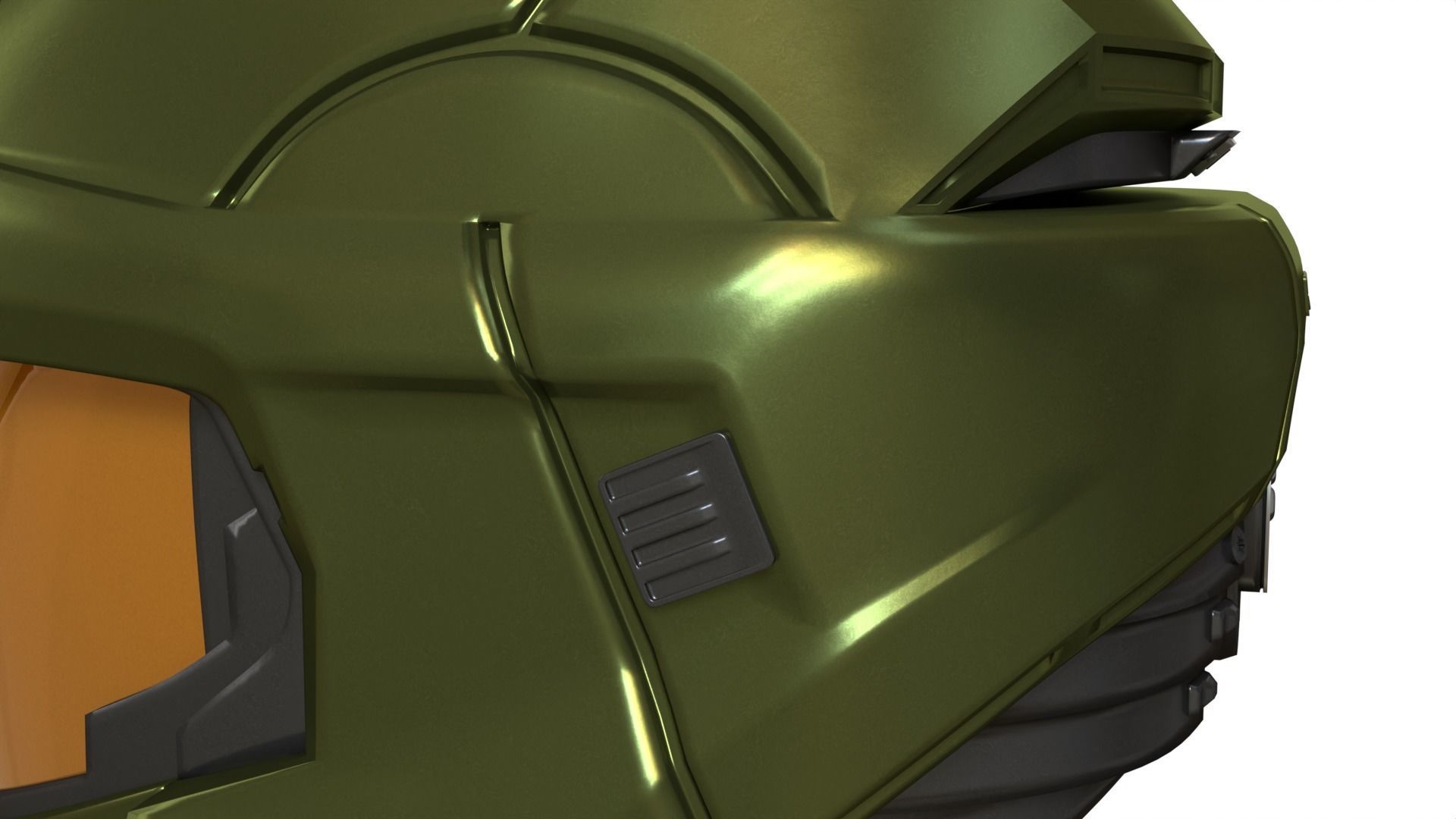 Helmet Master Chief Halo Infinite 3D print model 3D model | CGTrader