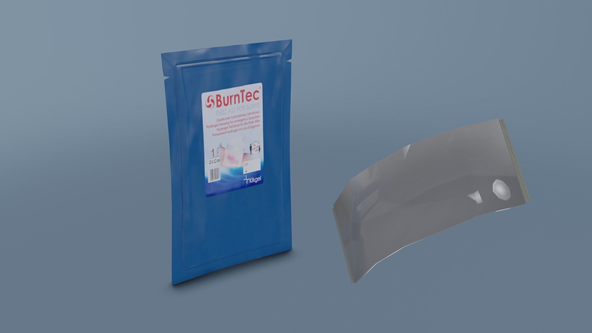 3D model Hydrogel Dressing VR / AR / low-poly | CGTrader