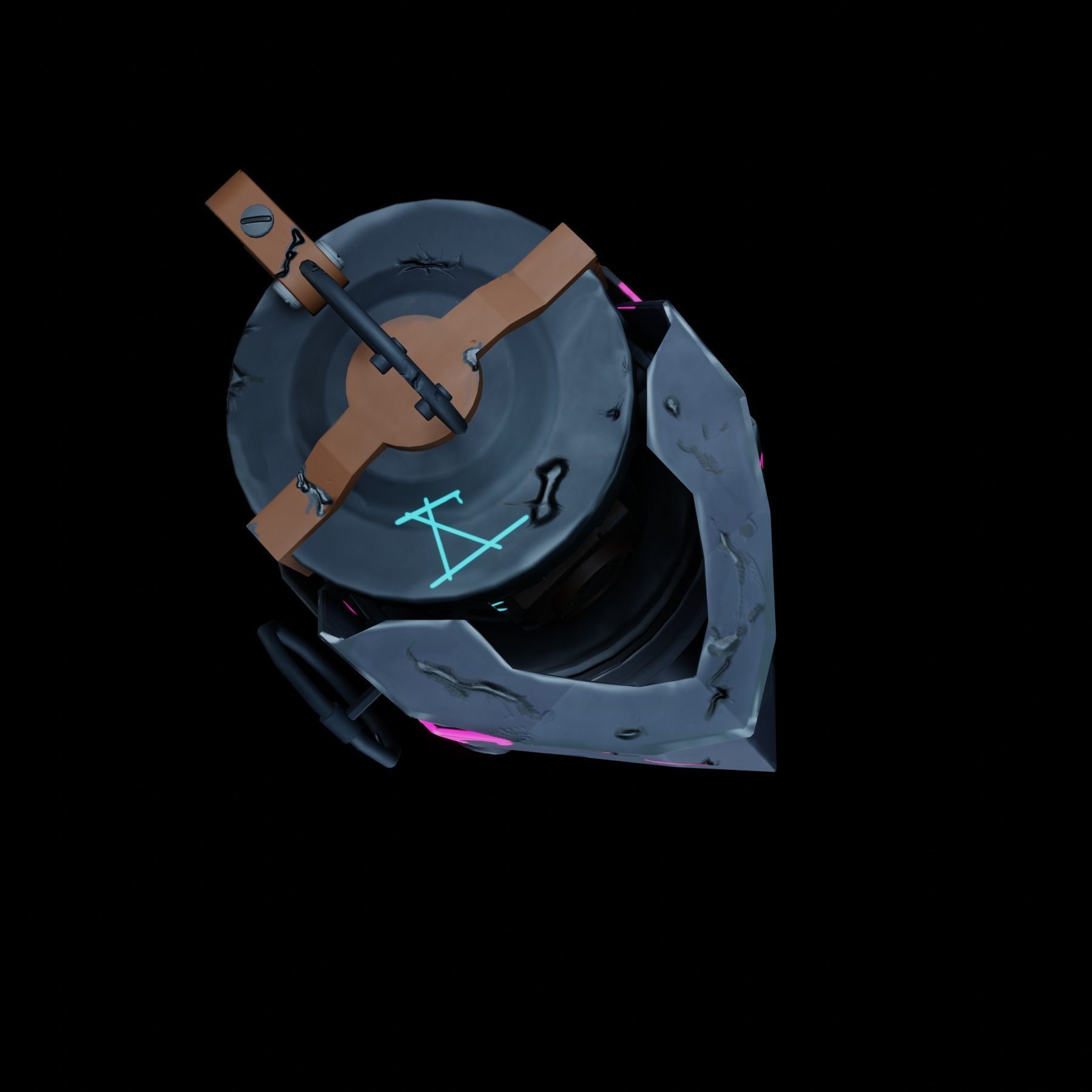 Jinx grenade free VR / AR / low-poly 3D model | CGTrader