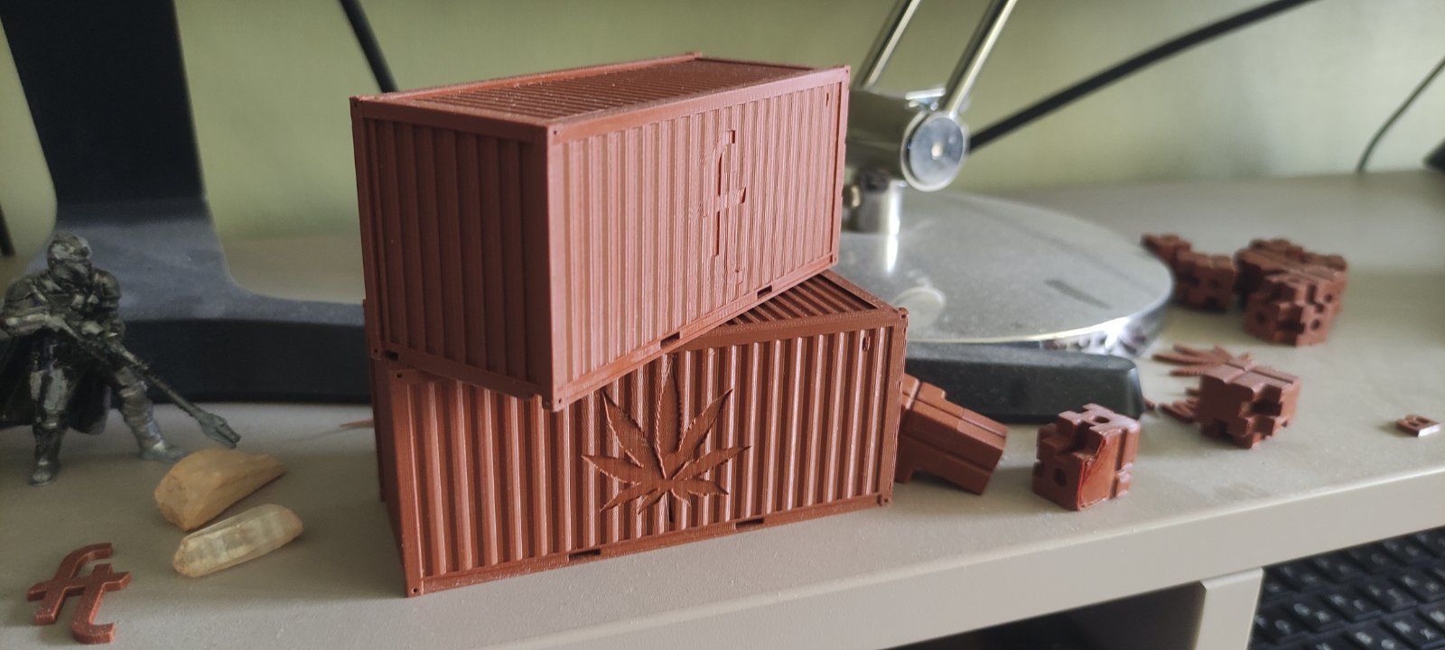 Shipping container 20DV printable 3D model 3D printable | CGTrader