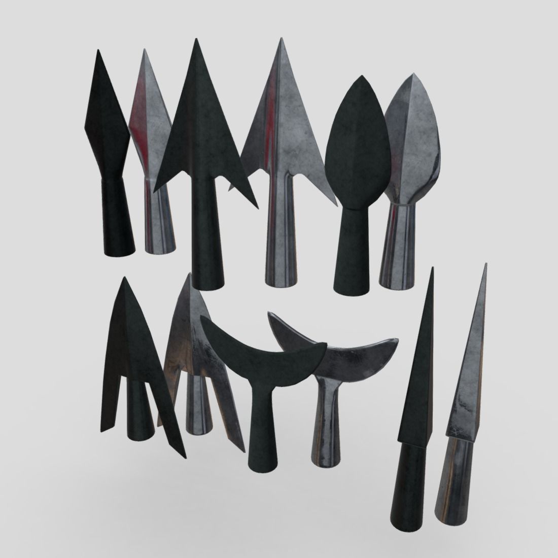 3D model Arrowhead Pack VR / AR / low-poly | CGTrader