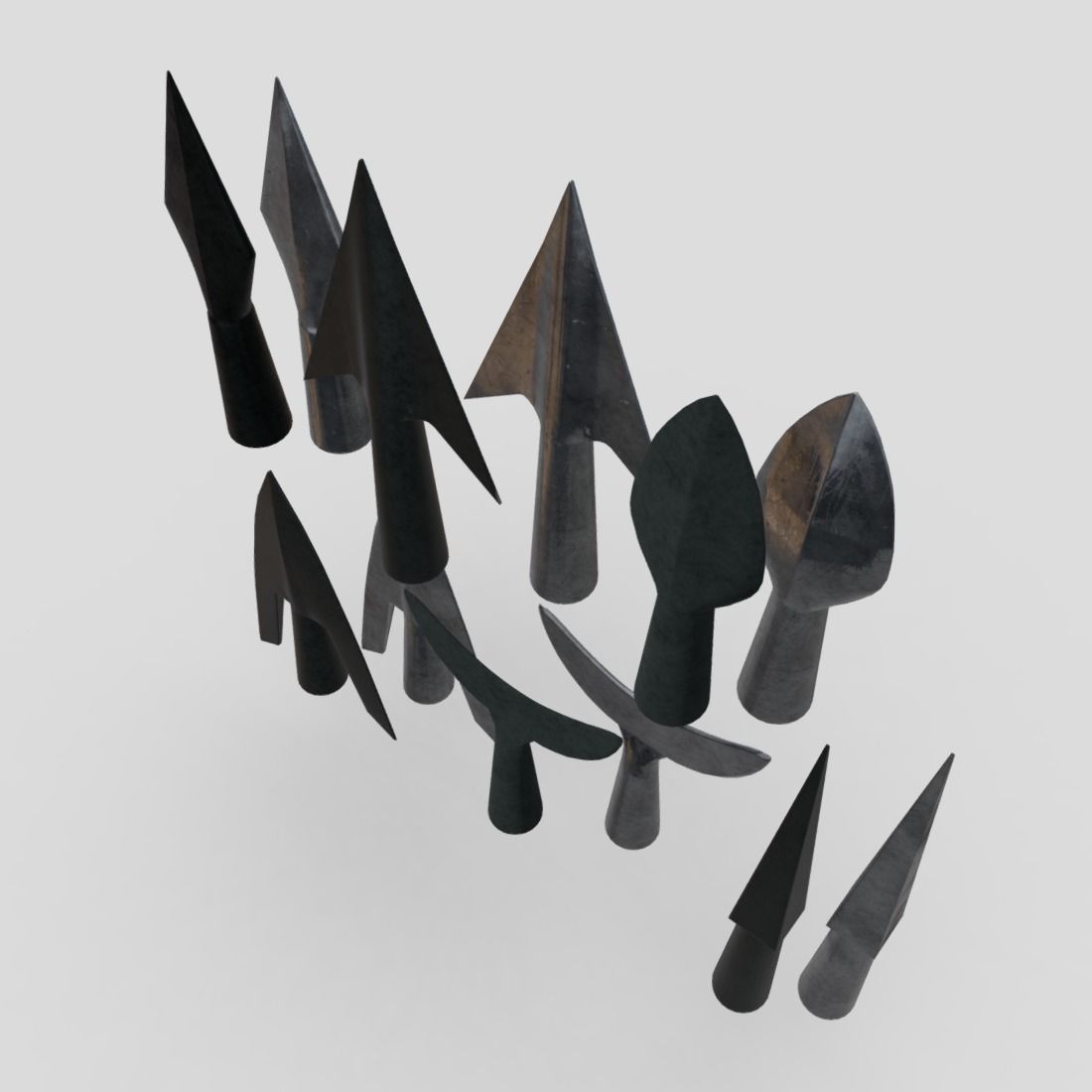 3D model Arrowhead Pack VR / AR / low-poly | CGTrader