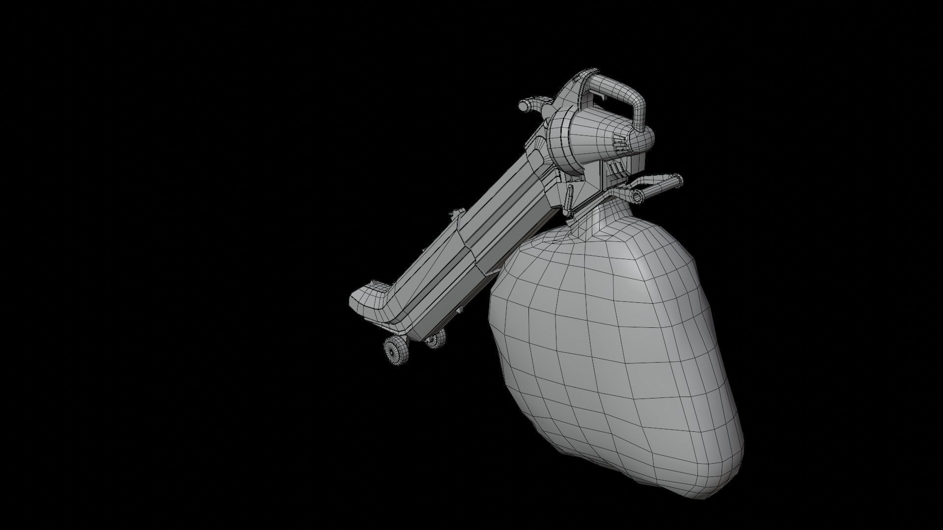 3D model Leaf Blower and Vacuum VR / AR / low-poly | CGTrader