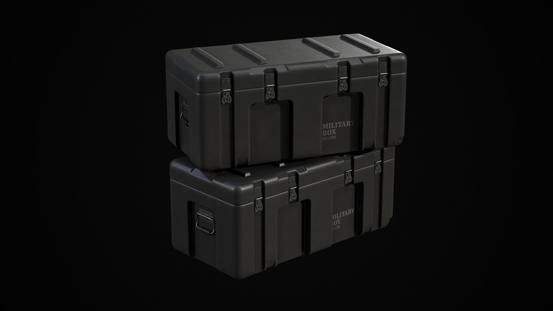 3D model MilitaryCase military case VR / AR / low-poly | CGTrader