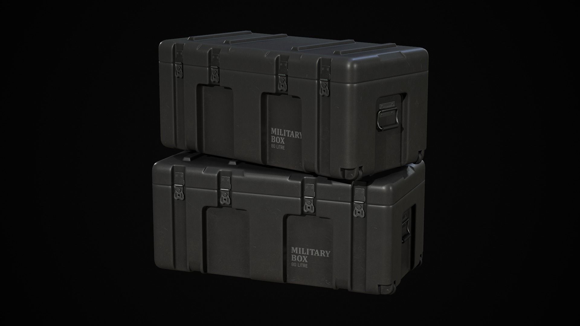 3D model MilitaryCase military case VR / AR / low-poly | CGTrader