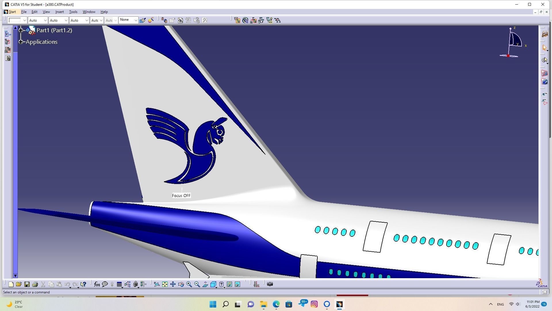 Airbus A380 IRAN AIR HOMA 3D model | CGTrader