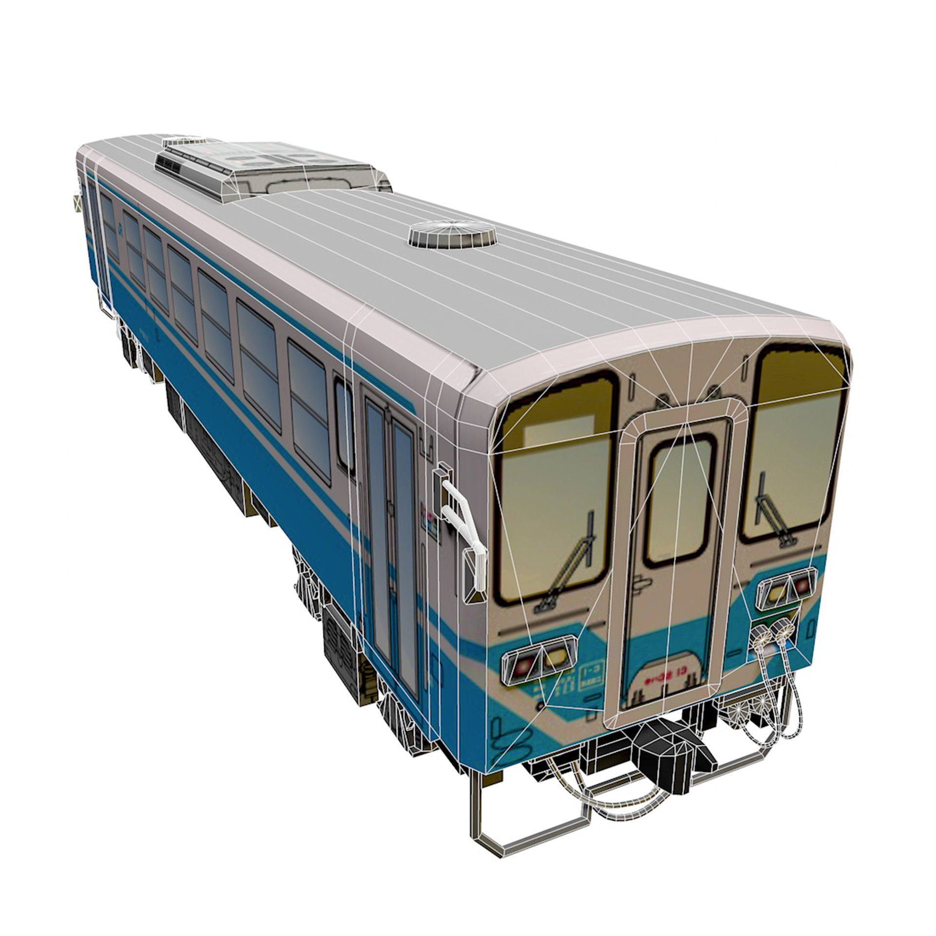 JR Shikoku Japanese Train 32 Kiha Diesel Locomotive 3D model | CGTrader