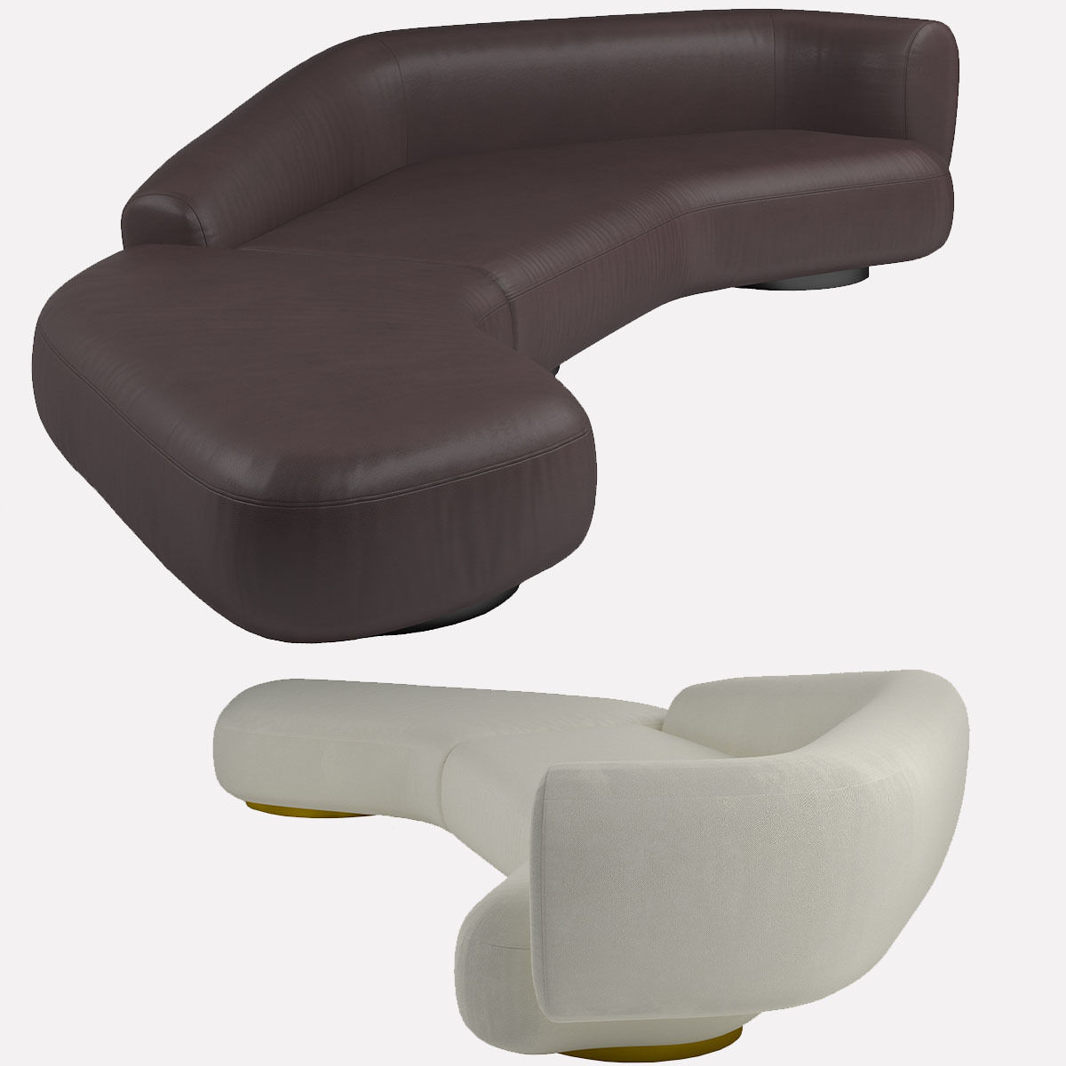 OKHA REPOSE sofa 3D model | CGTrader
