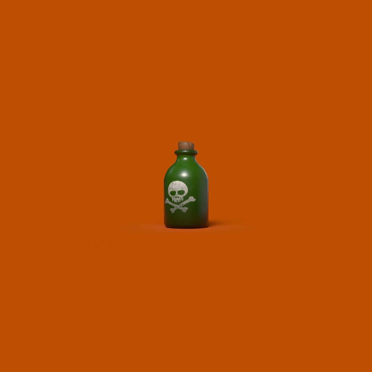3D model Poison potion stylized VR / AR / low-poly | CGTrader