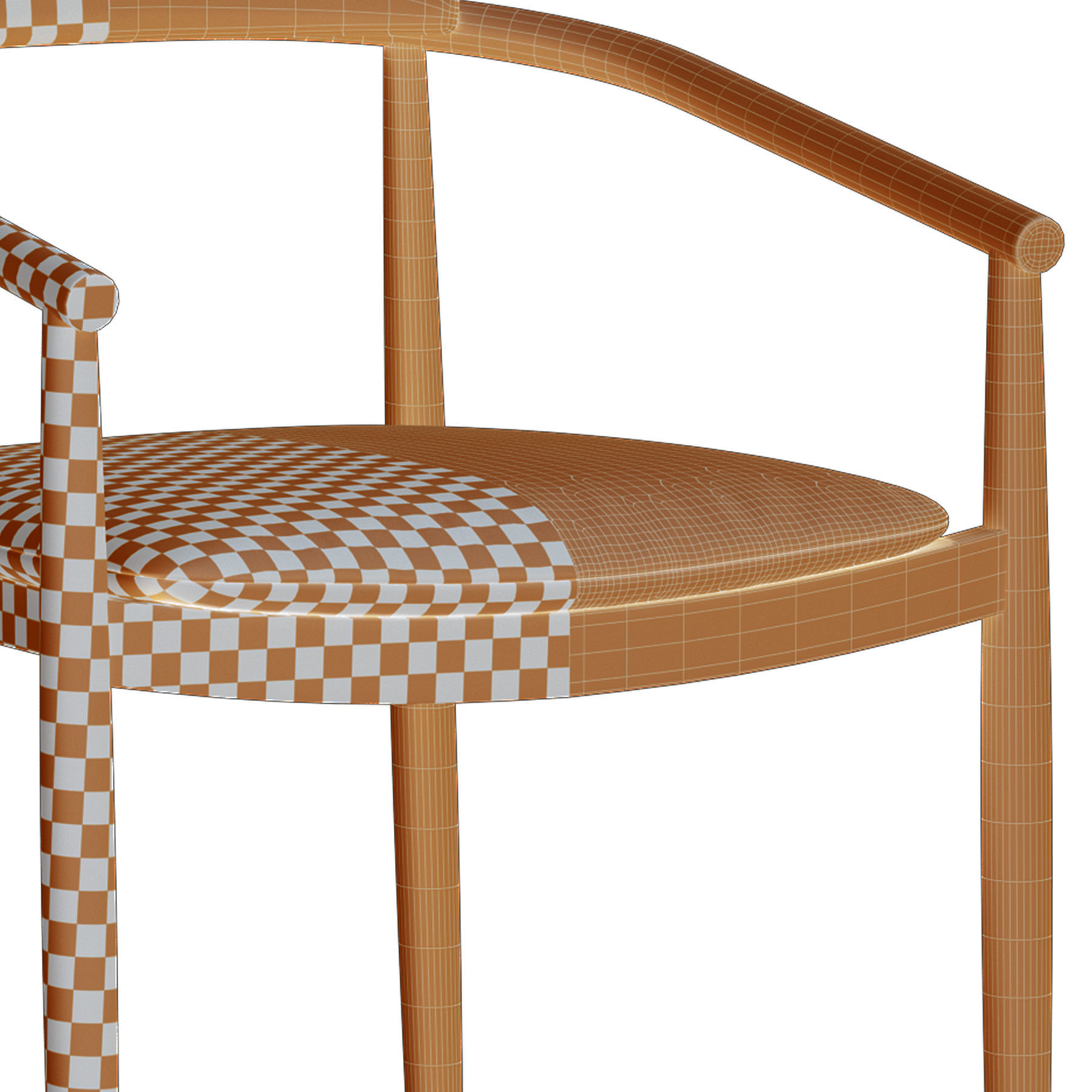 Janice chair 3D model | CGTrader