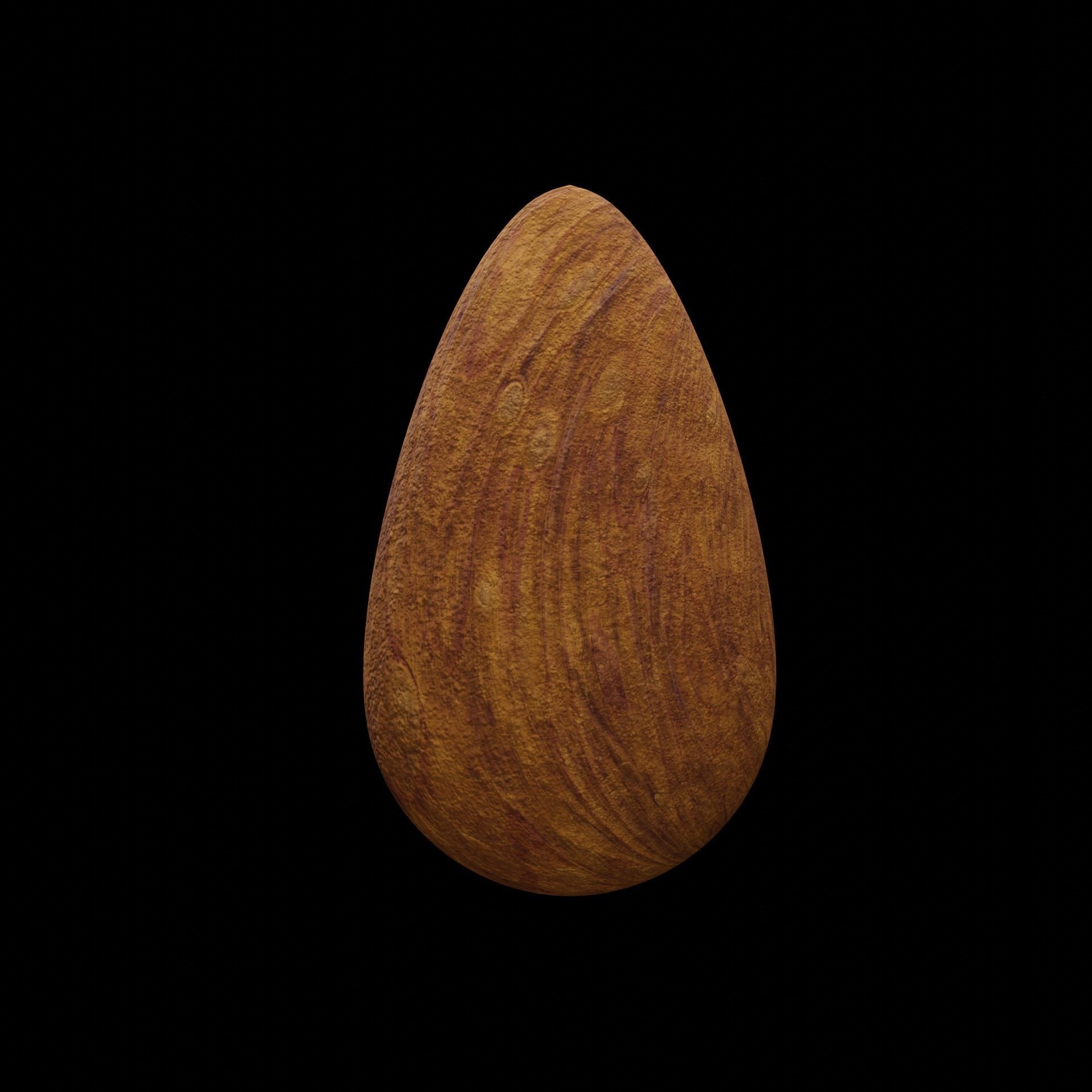 Photorealistic Almond 3D 3D model | CGTrader