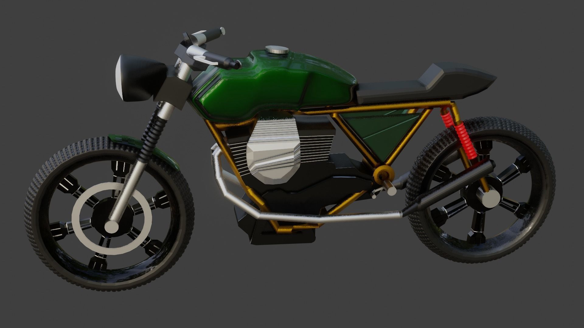 First bike free VR / AR / low-poly 3D model | CGTrader