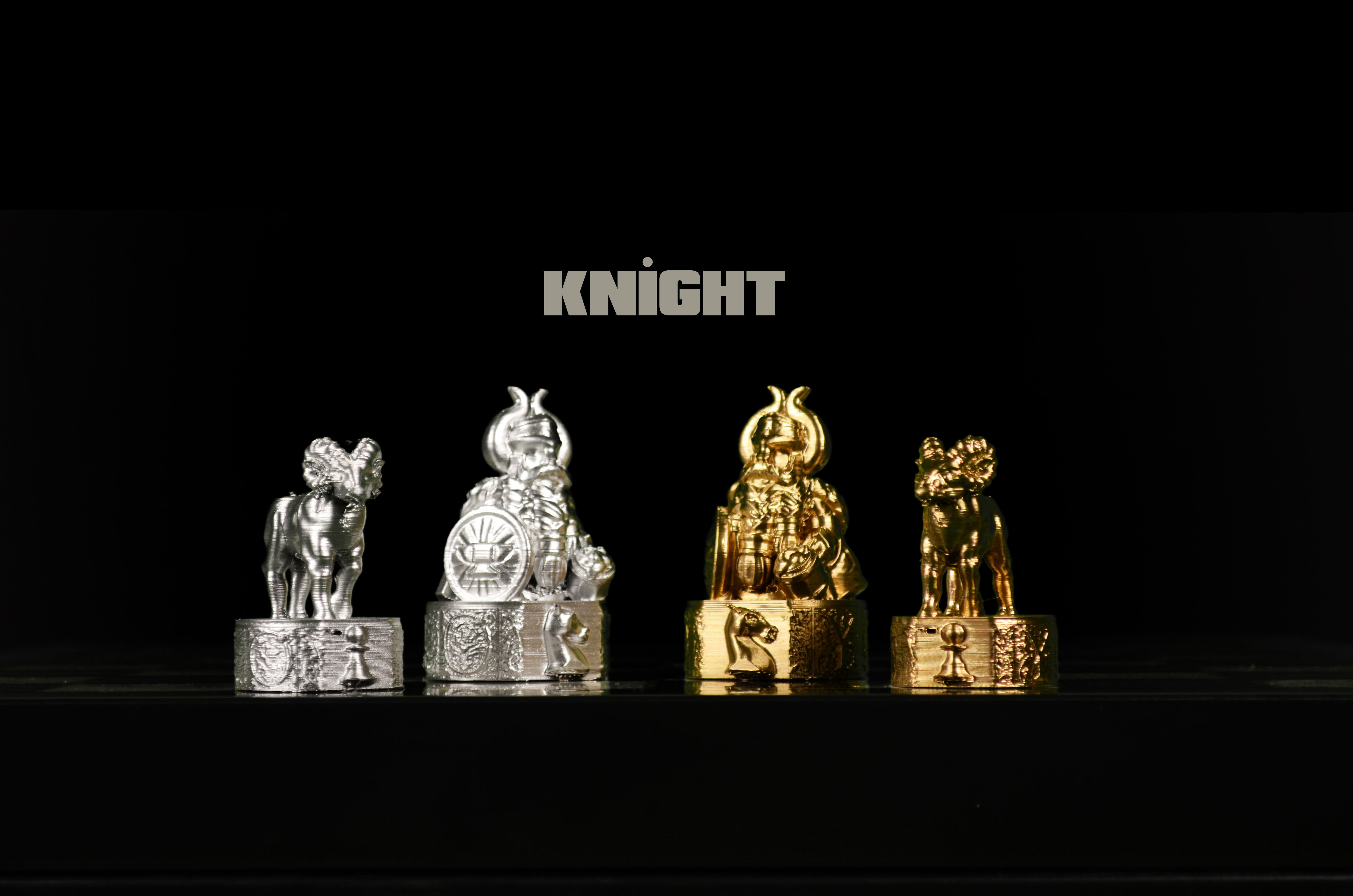 Dwarf Chess Set-Medieval Dwarfs Chess Set 3D model 3D printable | CGTrader