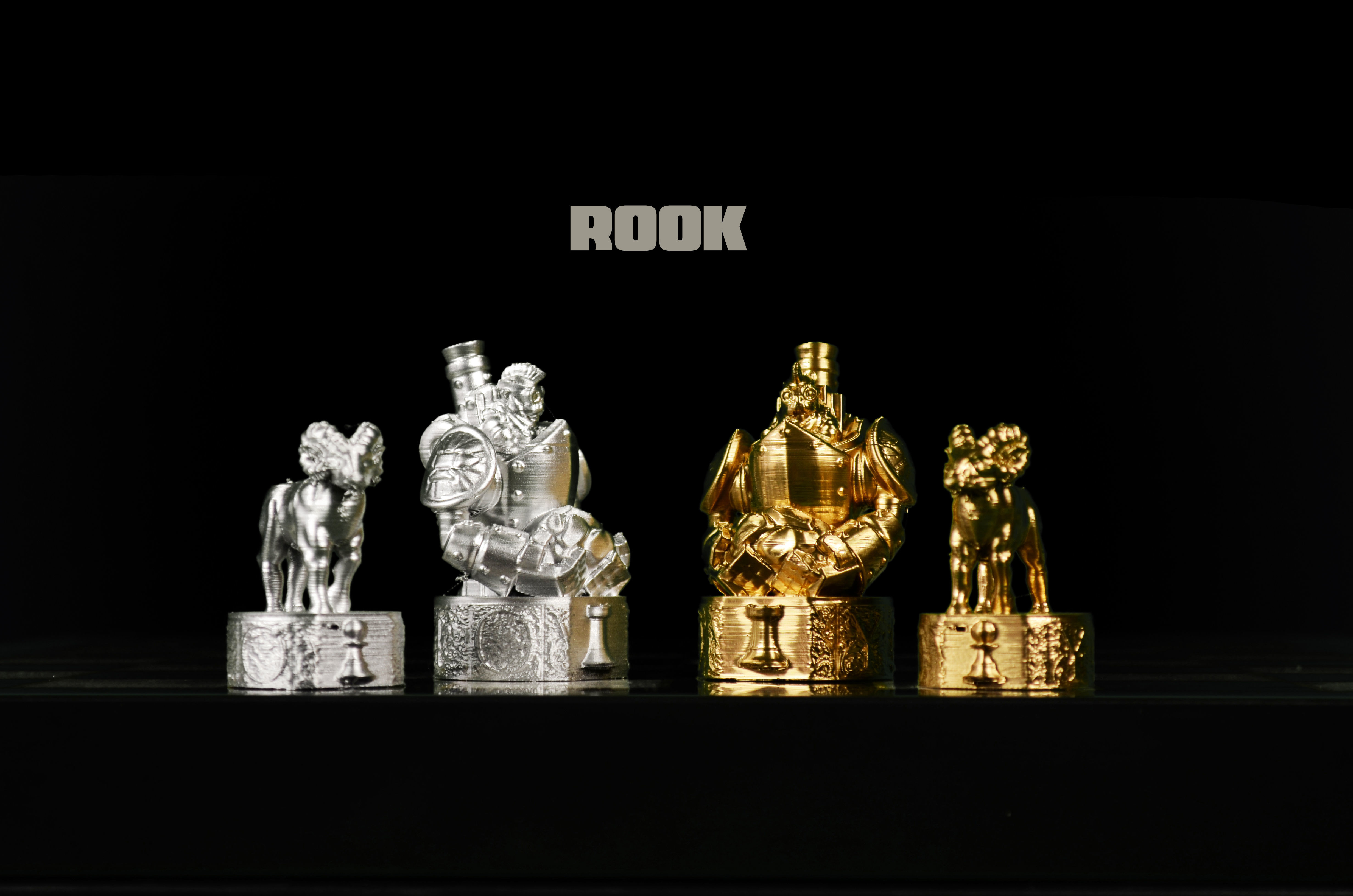 Dwarf Chess Set-Medieval Dwarfs Chess Set 3D model 3D printable | CGTrader